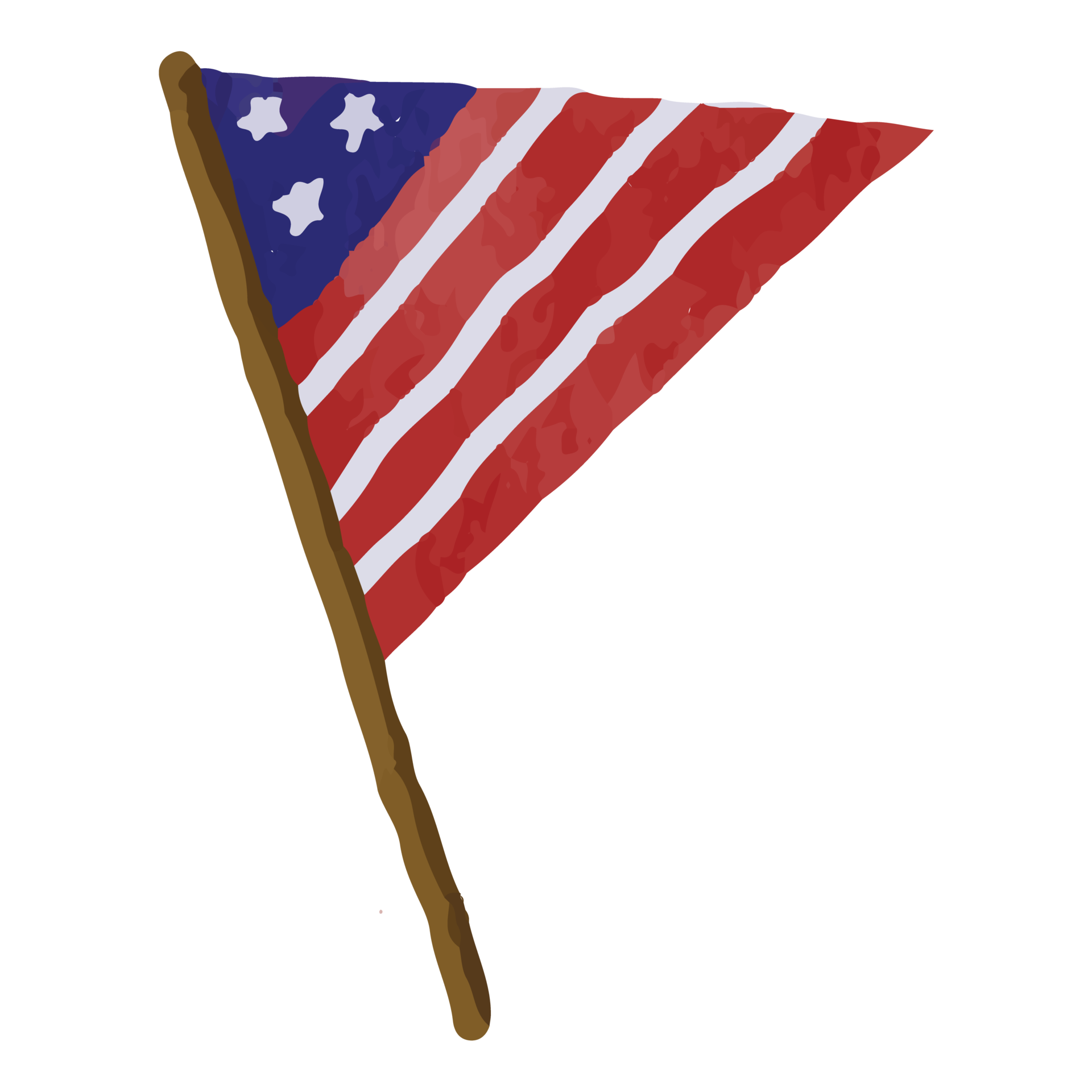 Independence Day American Flag 4th July 24400471 Png