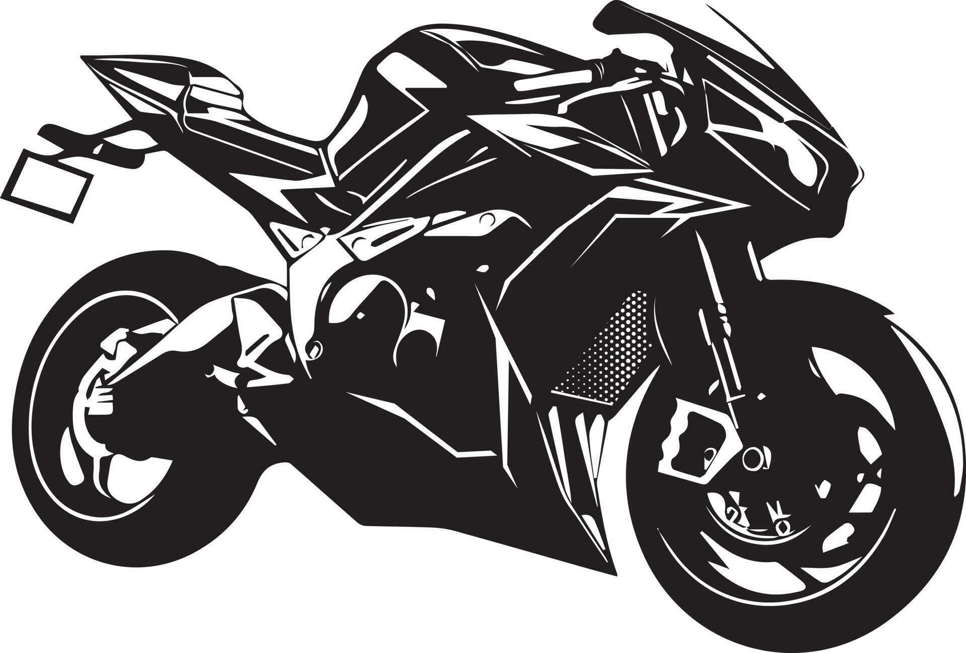 heavy bike isolated on white background 24404353 Vector Art at Vecteezy