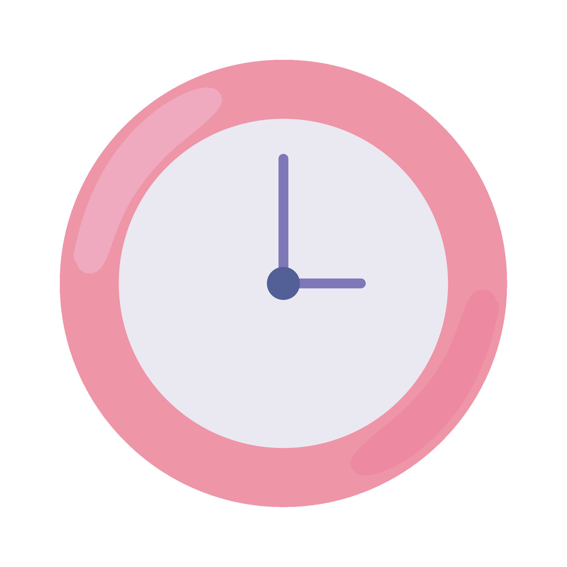 Timer Clock Icon Isolated White Background 24405392 Vector Art At Vecteezy