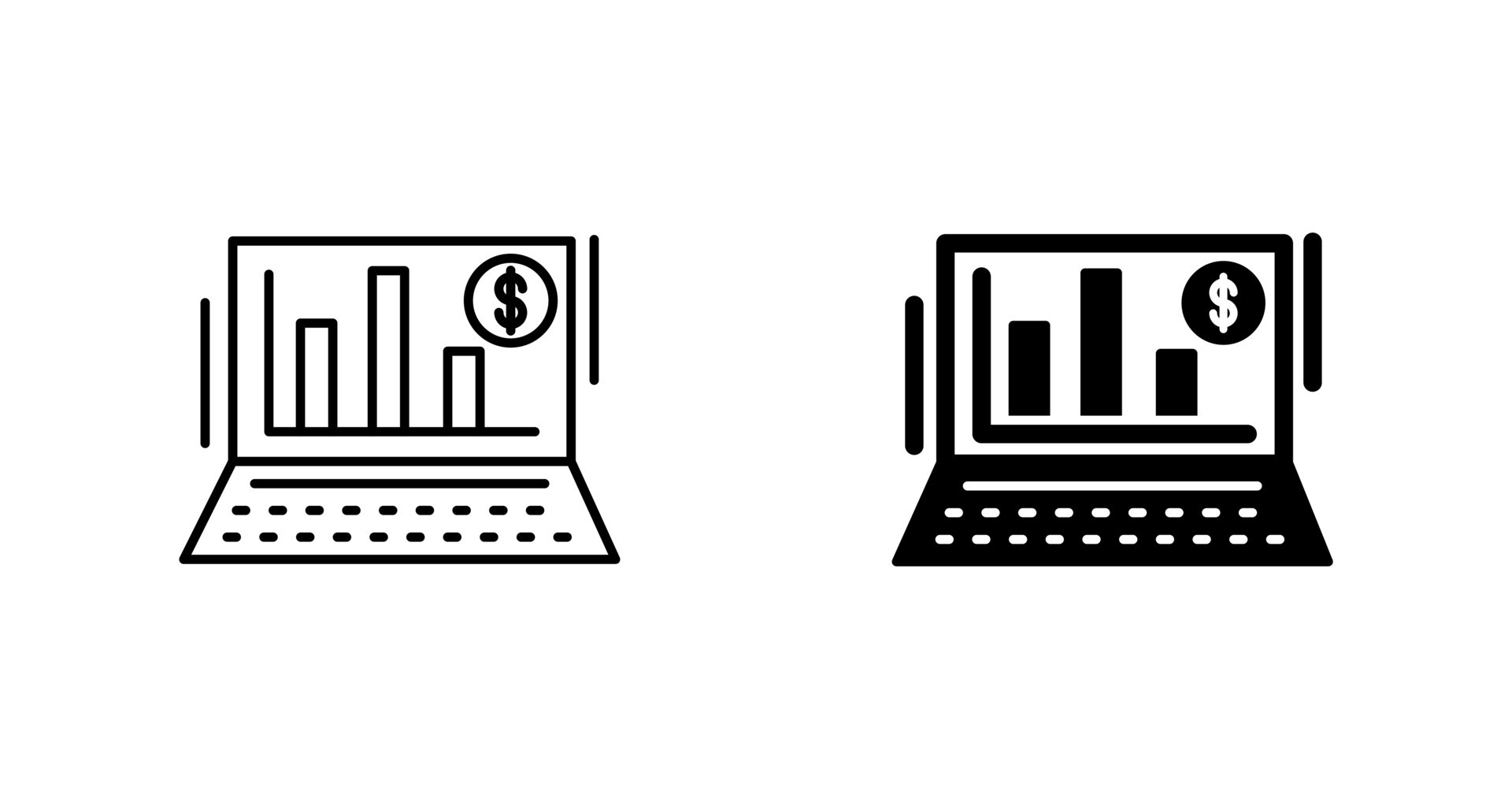Bar Chart Vector Icon 24409561 Vector Art At Vecteezy