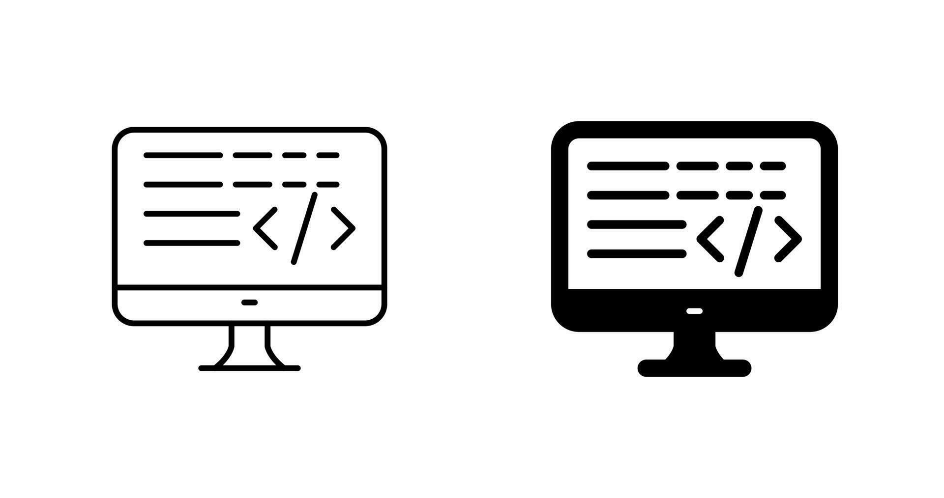 Coding Vector Icon 24411876 Vector Art At Vecteezy