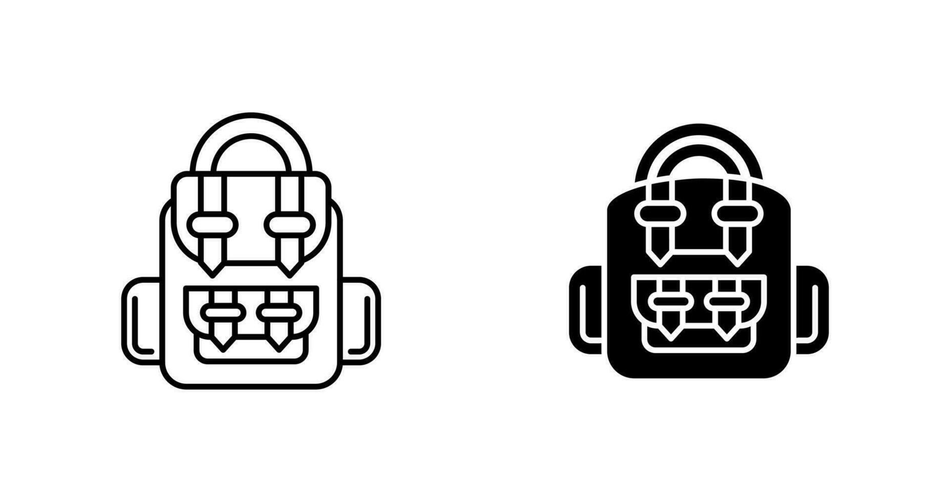 Backpack Vector Icon 24412539 Vector Art at Vecteezy