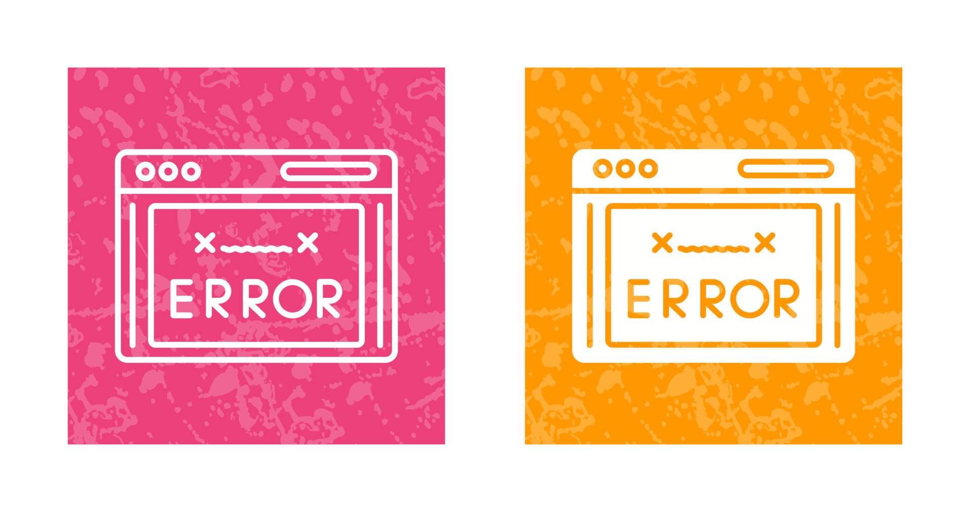 icono de vector de código de error 24425225 Vector en Vecteezy