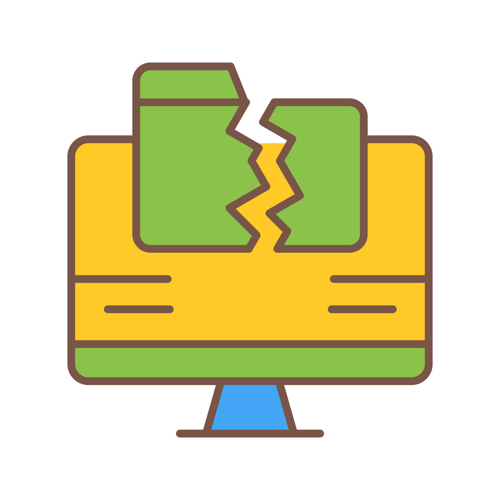 Data Loss Vector Icon 24430036 Vector Art at Vecteezy