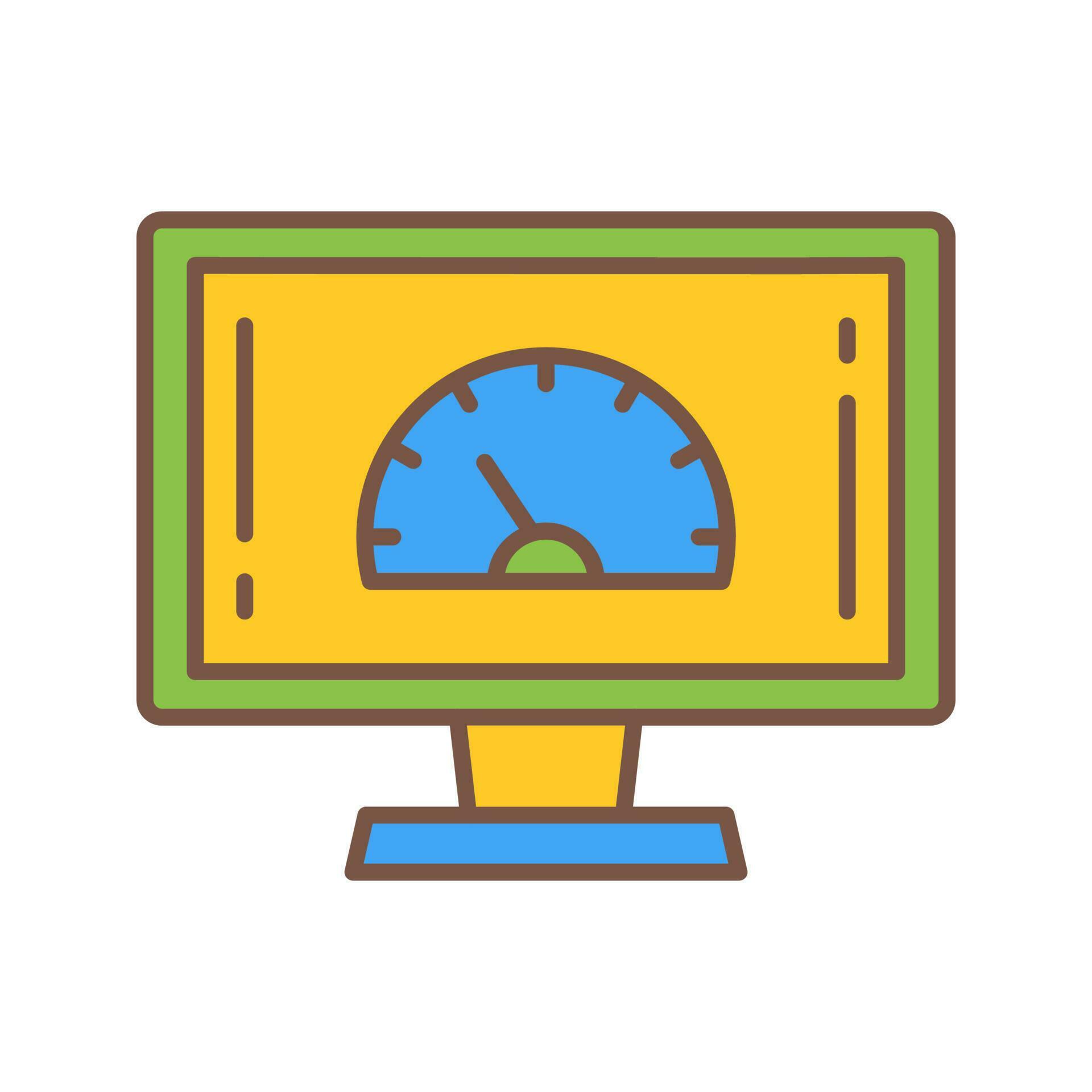 Speed Test Vector Icon 24430052 Vector Art at Vecteezy