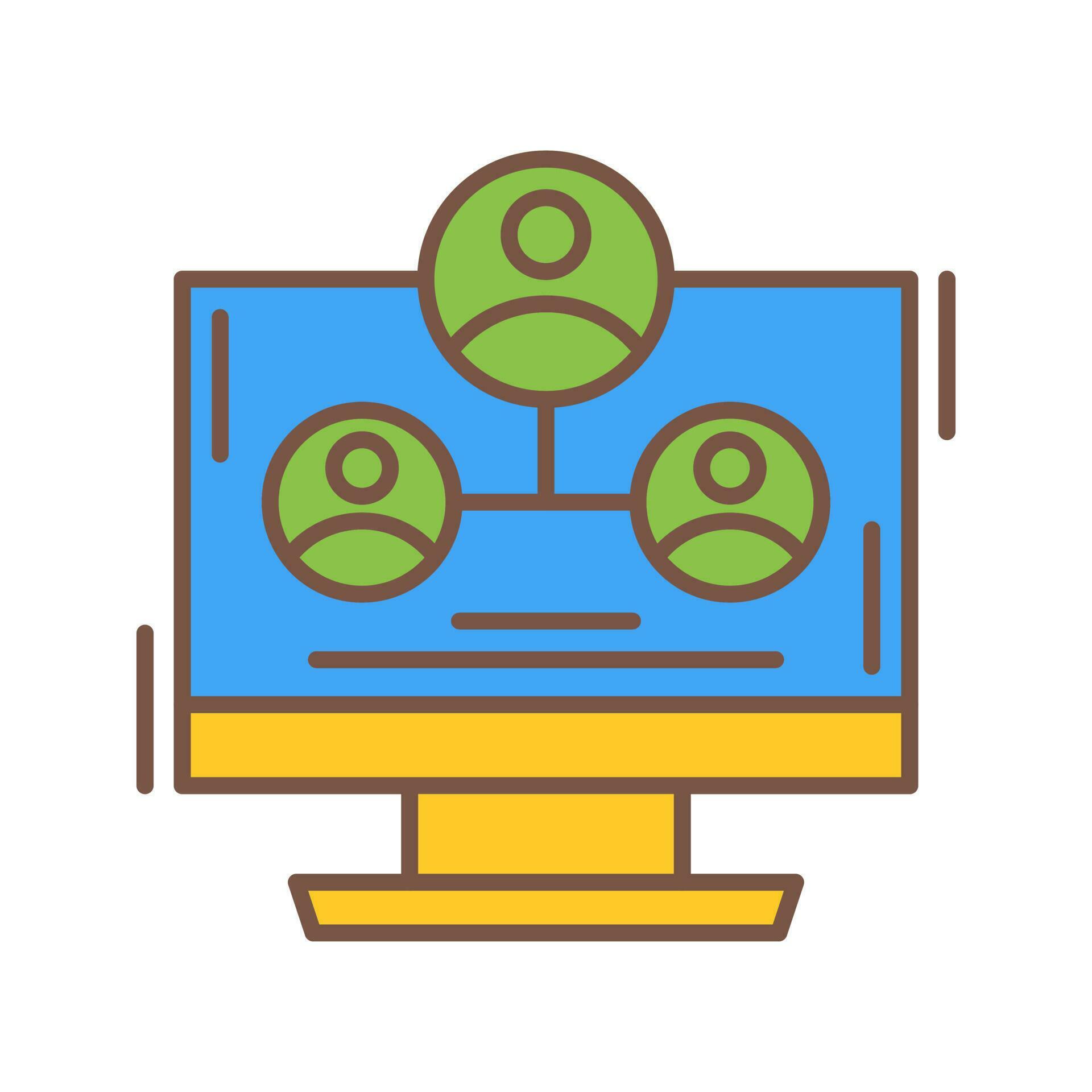 Hierarchy Structure Vector Icon 24430514 Vector Art At Vecteezy