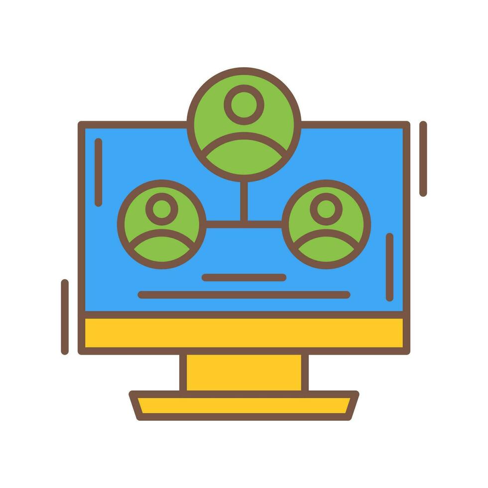 Hierarchy Structure Vector Icon 24430514 Vector Art At Vecteezy