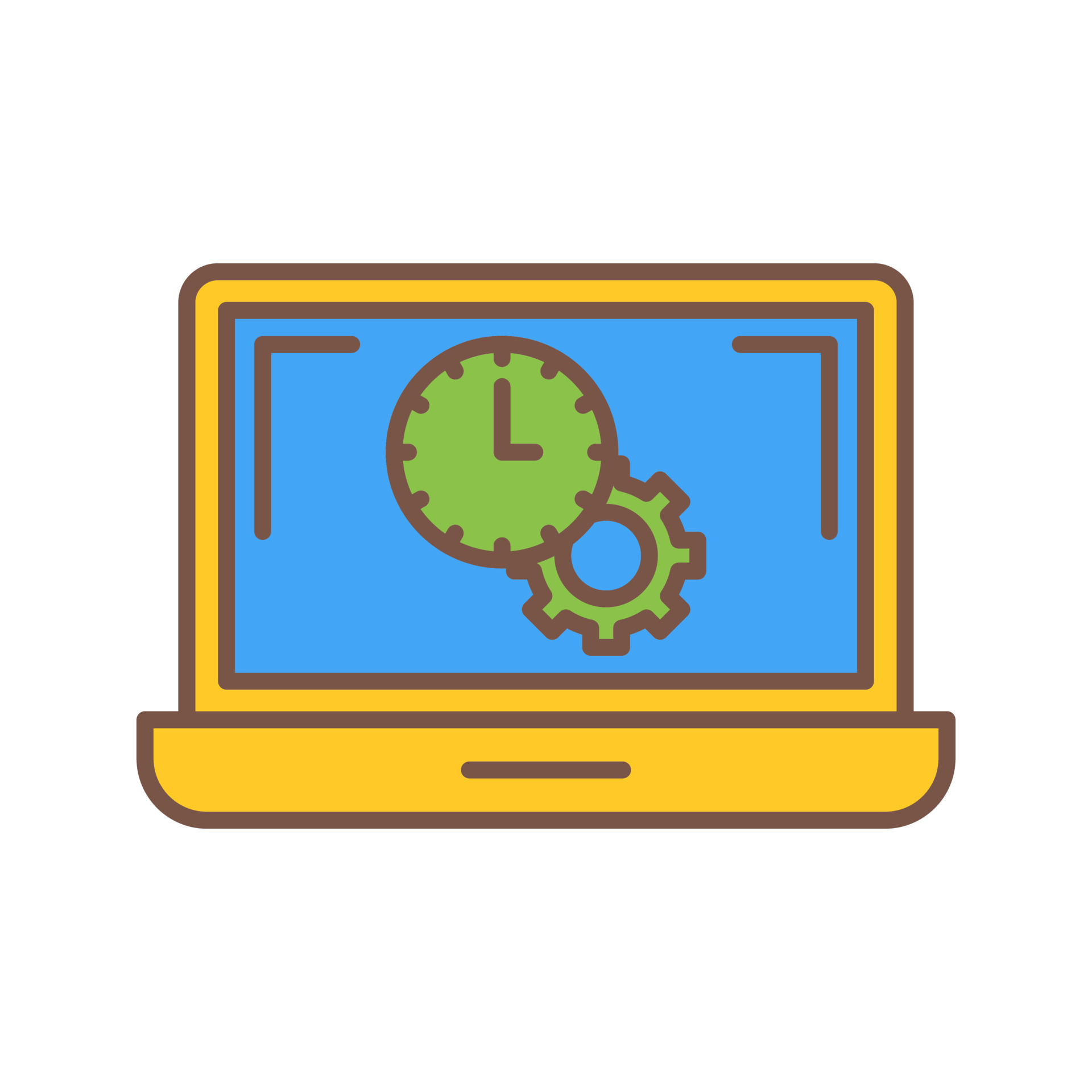 Flex Time Vector Icon 24430535 Vector Art at Vecteezy