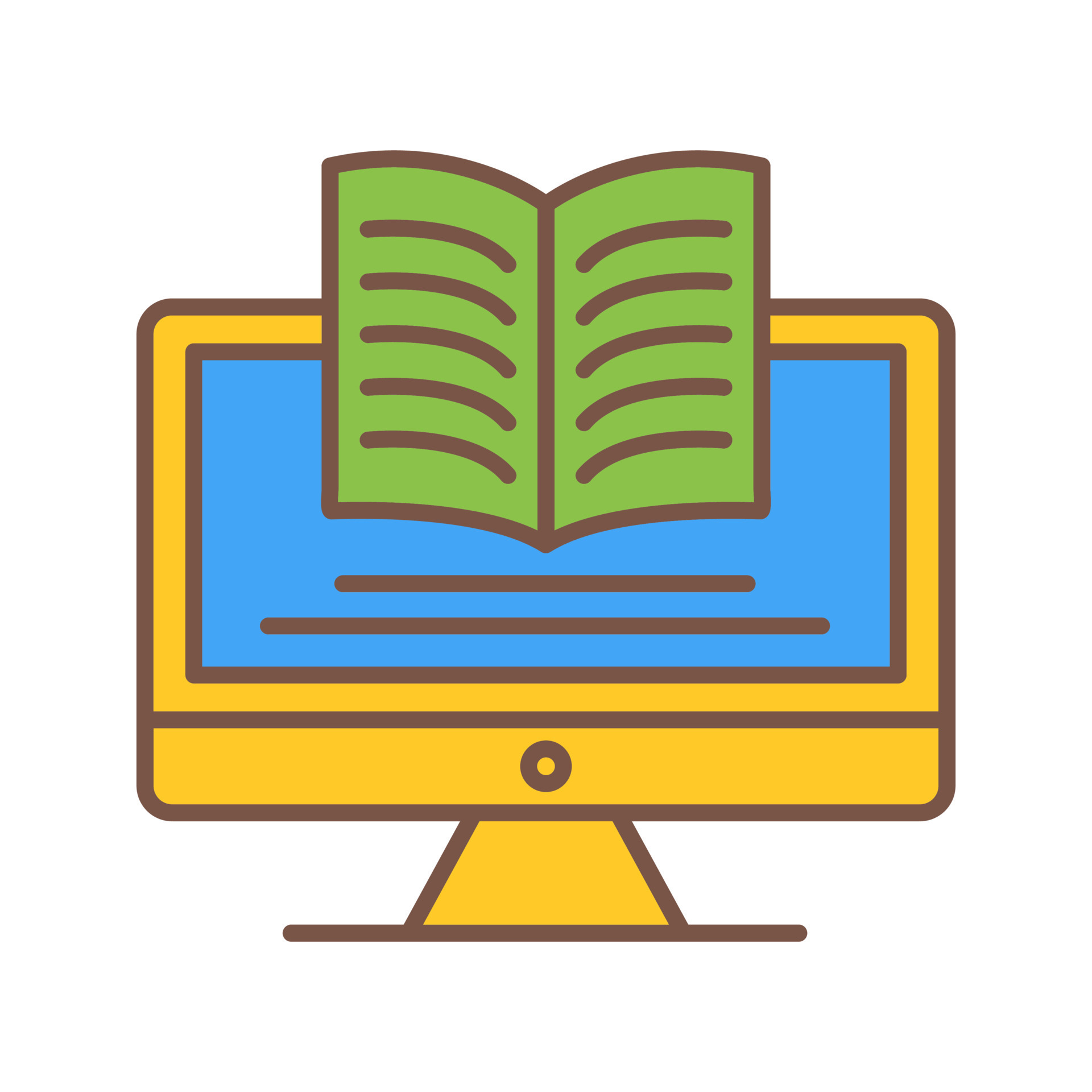 Digital Learning Vector Icon 24430573 Vector Art at Vecteezy