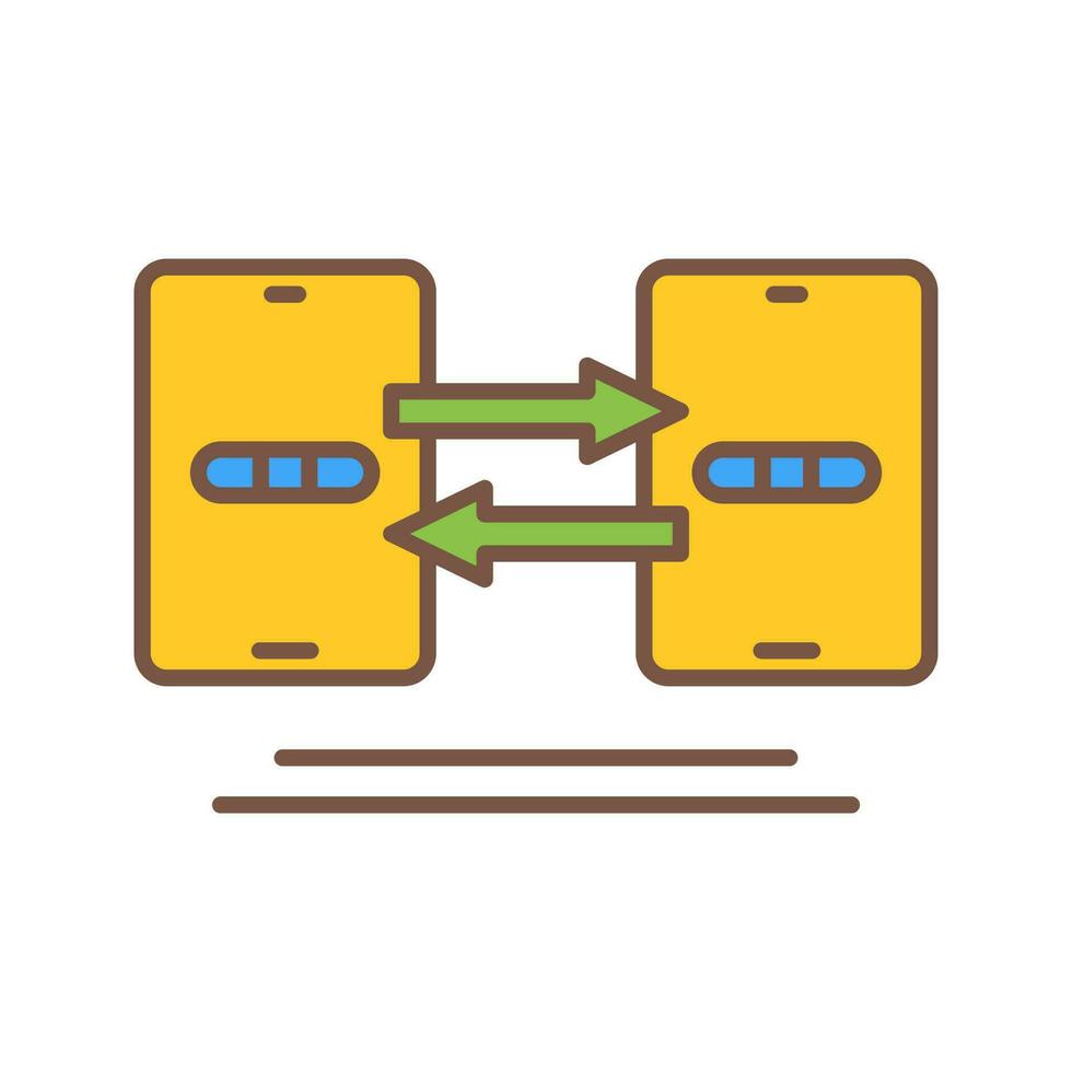Data Synchronization Vector Icon 24431842 Vector Art At Vecteezy