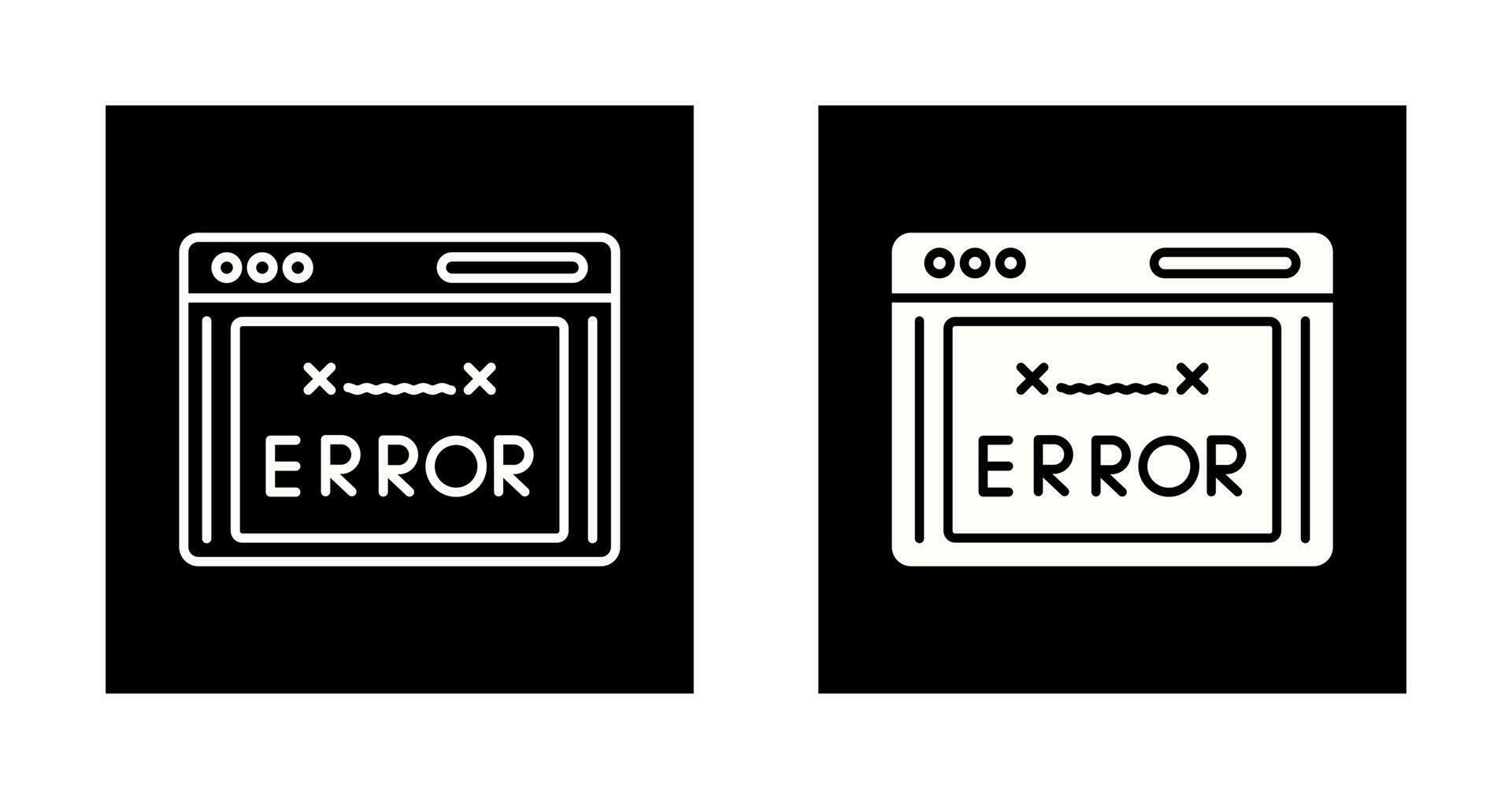 Error Code Vector Icon 24433814 Vector Art at Vecteezy