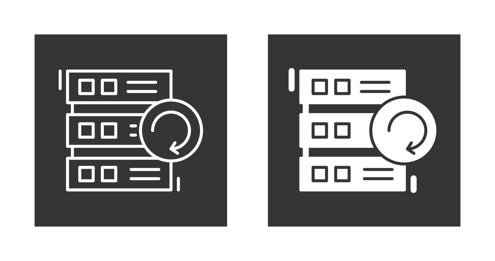 Backup Vector Icon 24433992 Vector Art At Vecteezy