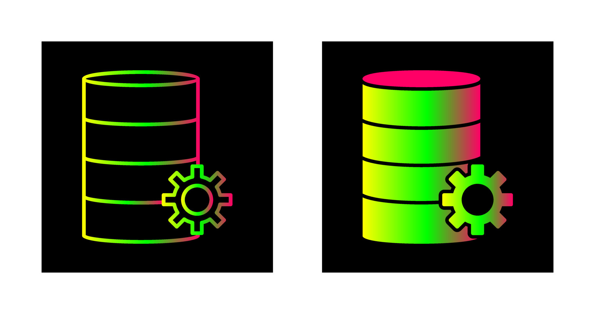 Unique Database Management Vector Icon 24436754 Vector Art At Vecteezy