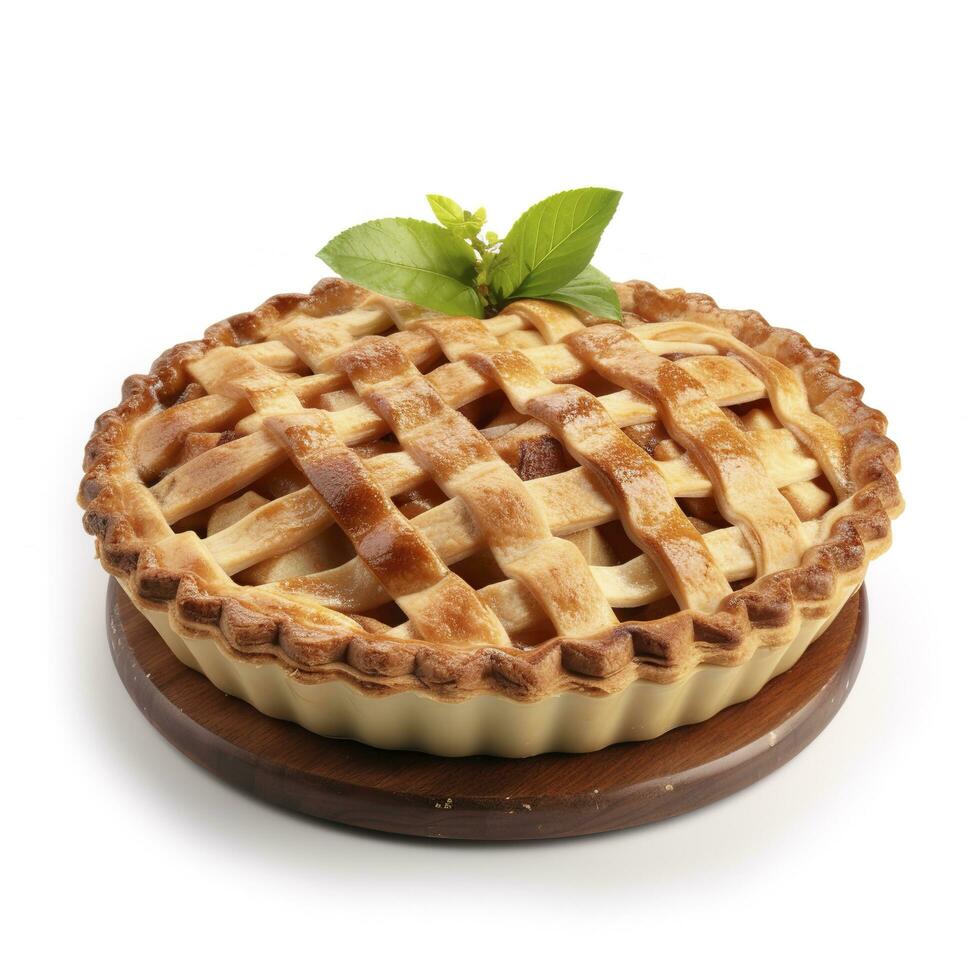 Tasty apple pie isolated on white background, generate ai 24439127 ... Tasty apple pie isolated on white background, generate ai 24439127 ...