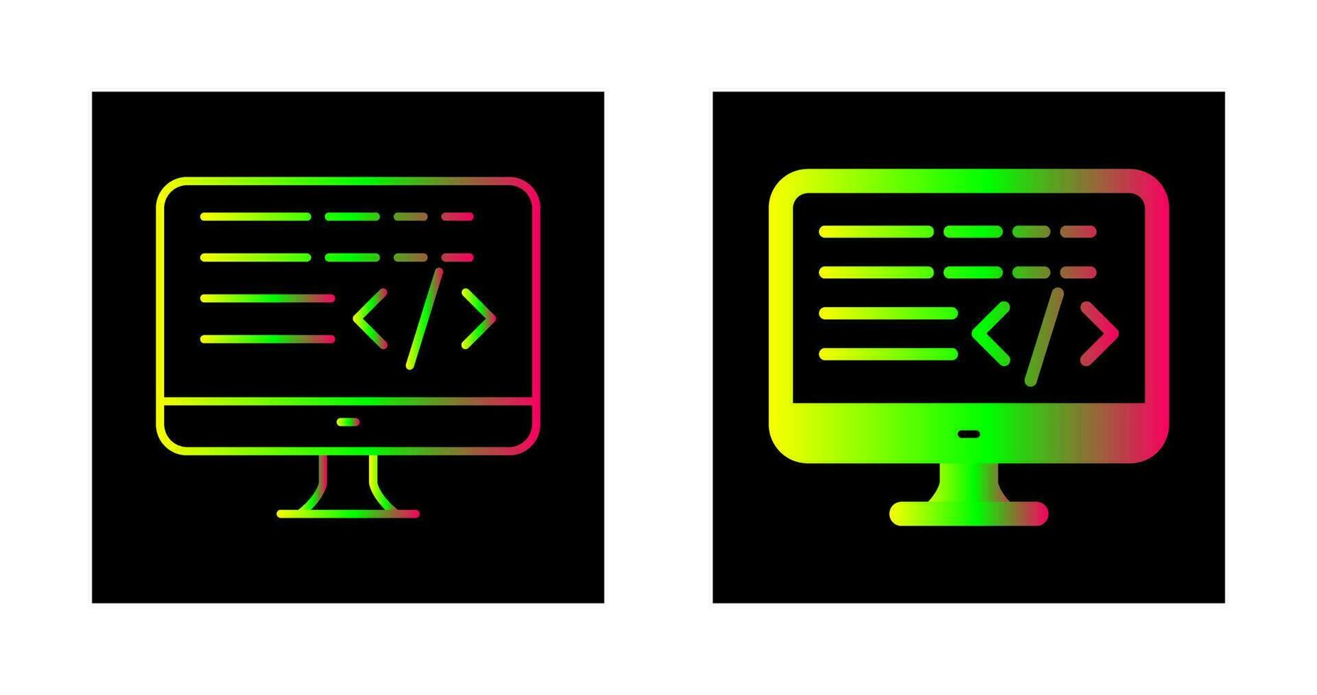 icono de vector de codificación 24440573 Vector en Vecteezy