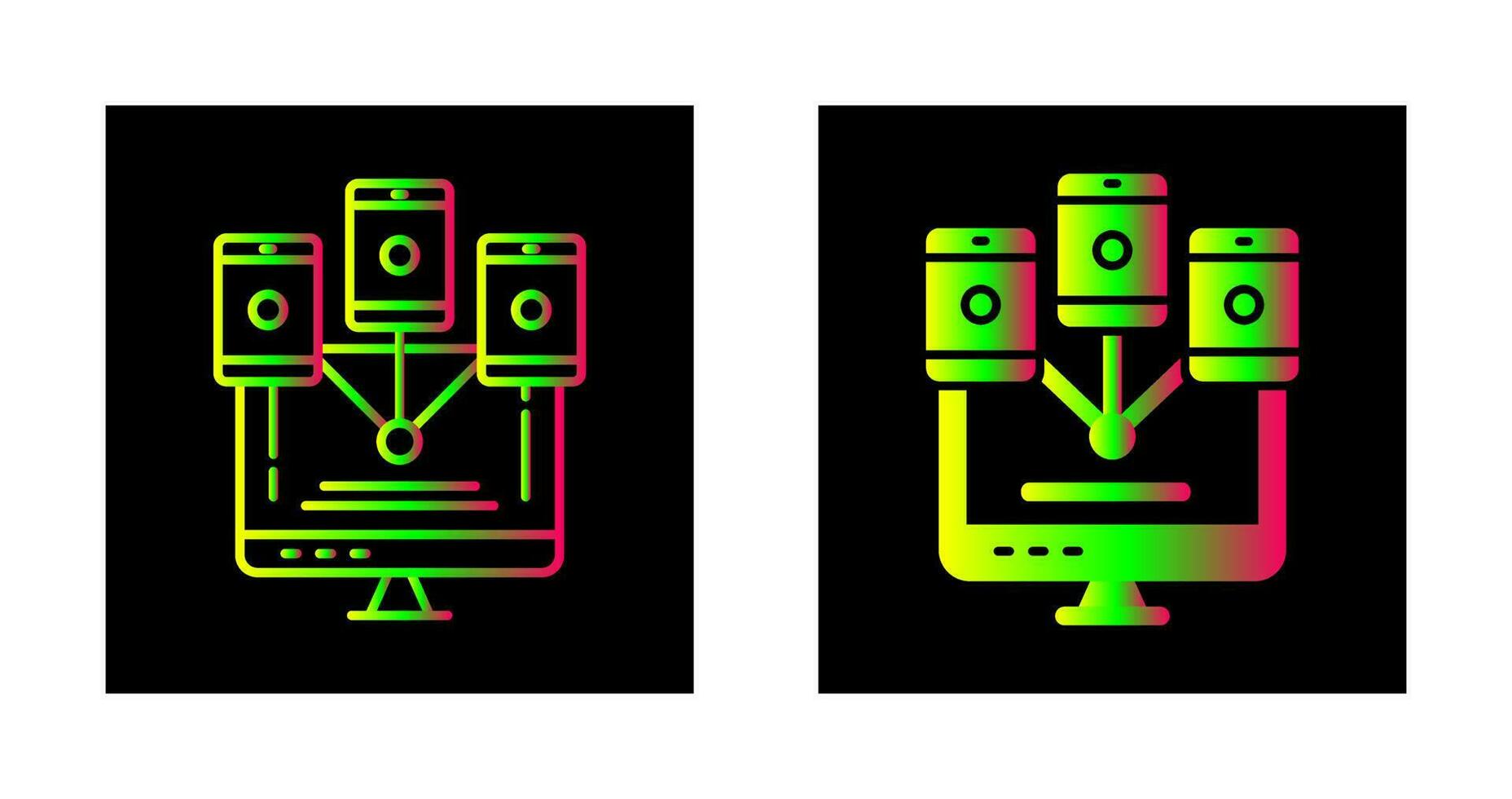 Computer Networks Vector Icon 24441479 Vector Art at Vecteezy