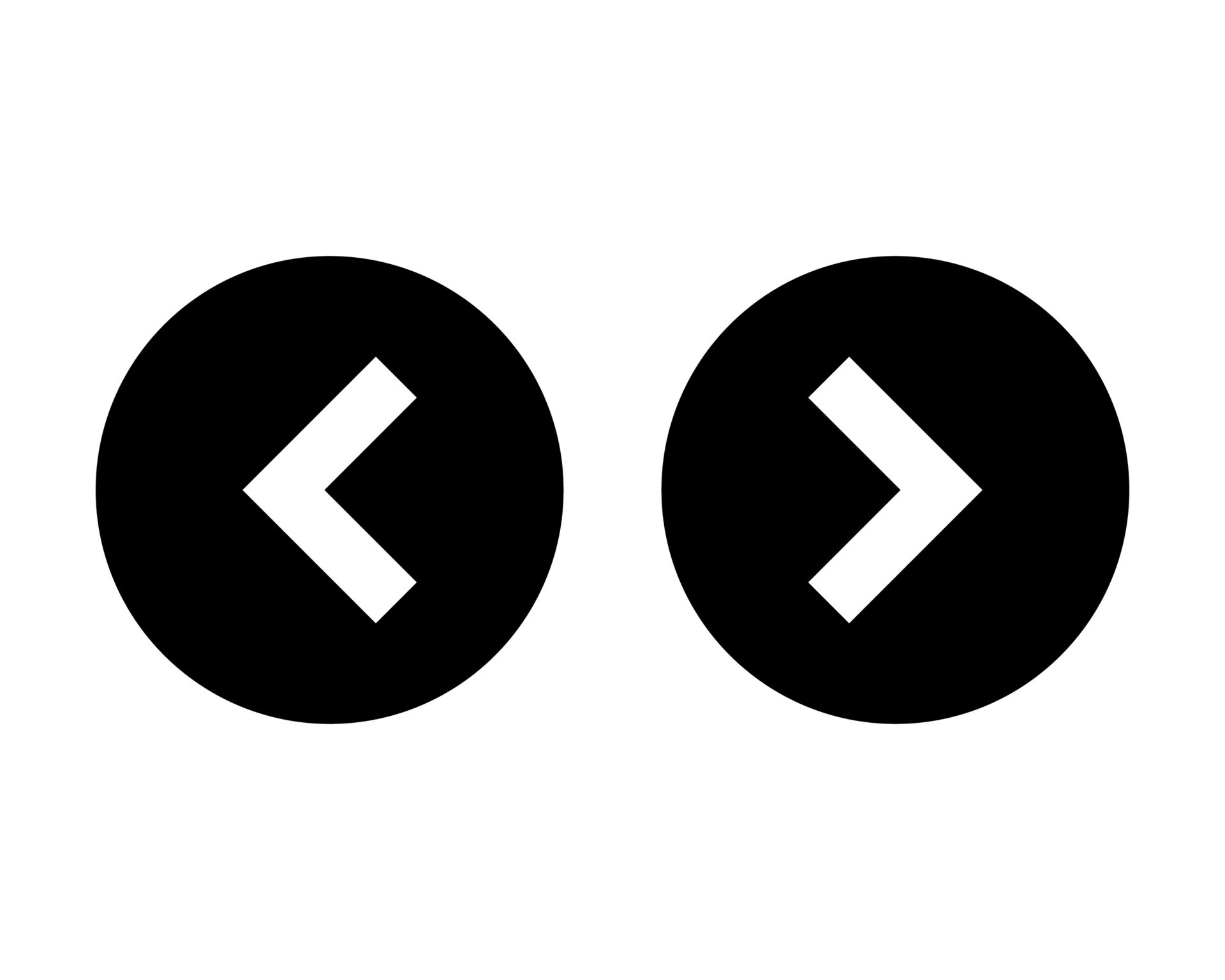 Left right icon button vector 24448472 Vector Art at Vecteezy