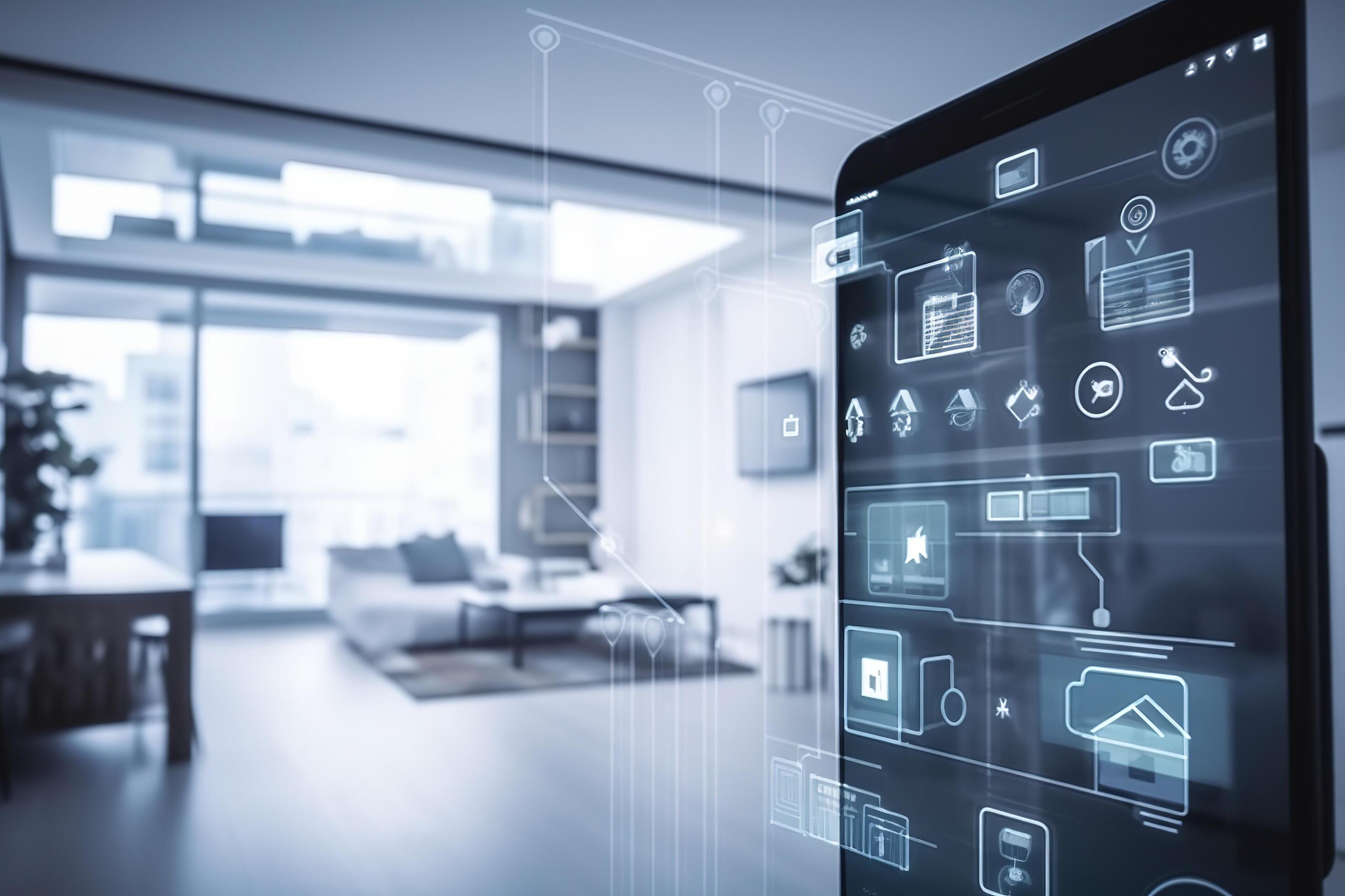 Modern smart home management systems use augmented reality, Smart ...