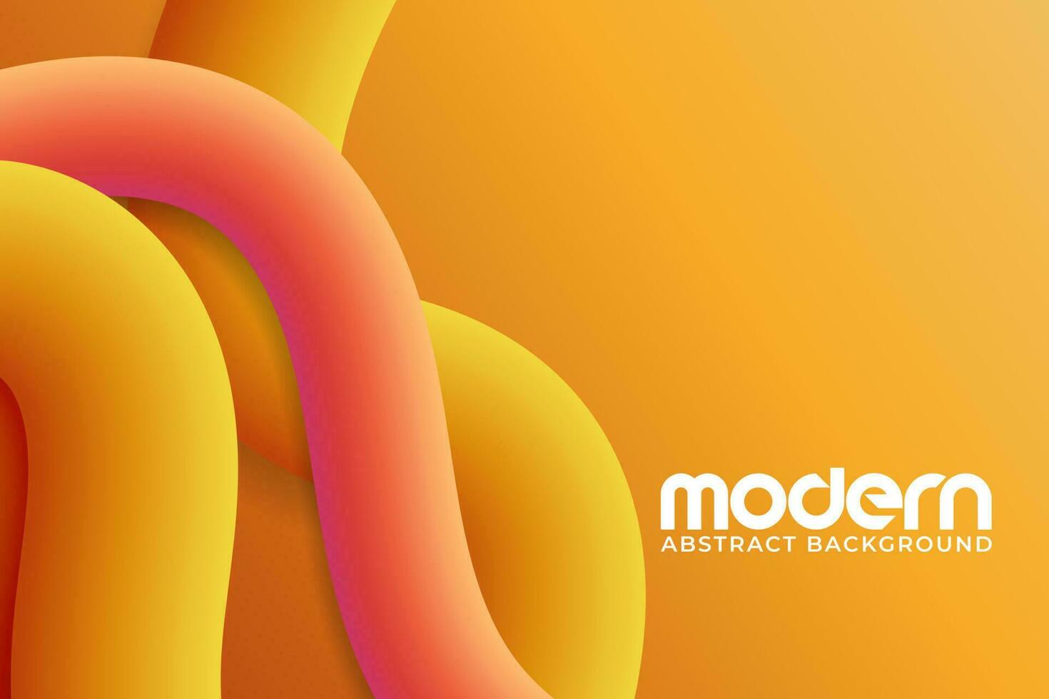 Dynamic Orange Gradient Abstract Background Liquid Wave Vector Illustration 24451361 Vector