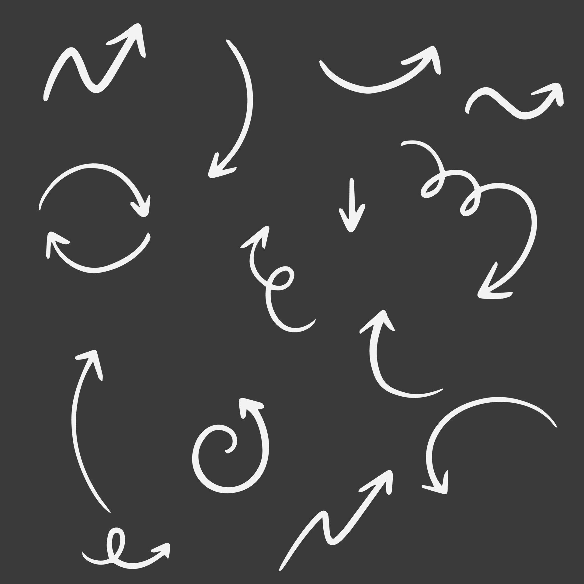 Set Of Arrows Arrows Bundles 24453339 Vector Art At Vecteezy
