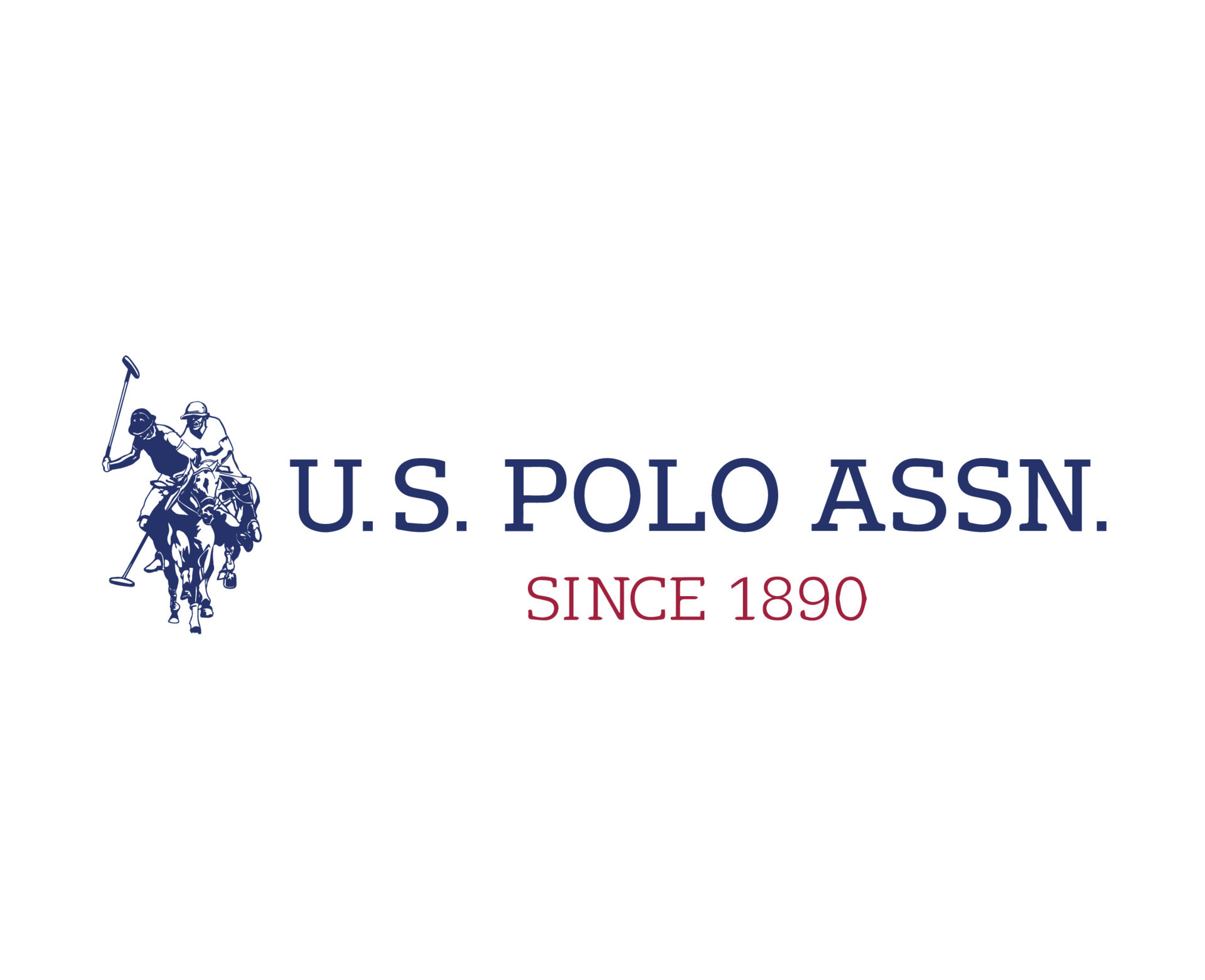 Us Polo Assn Brand Logo Symbol Blue And Red Clothes Design Icon Abstract Vector Illustration ...