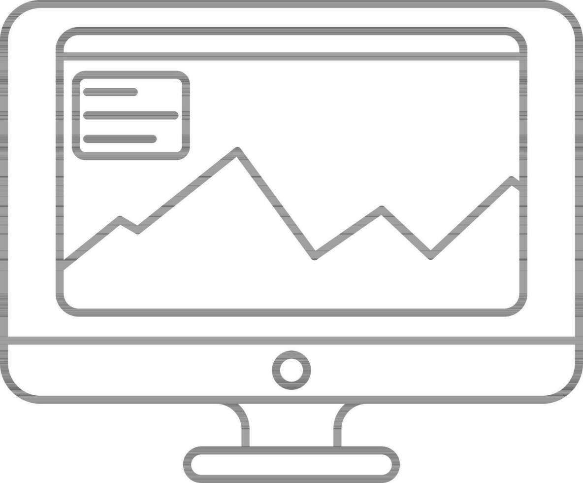 Gray Thin Line Graphic Computer Icon. 24463172 Vector Art at Vecteezy Gray Thin Line Graphic Computer Icon. 24463172 Vector Art at Vecteezy
