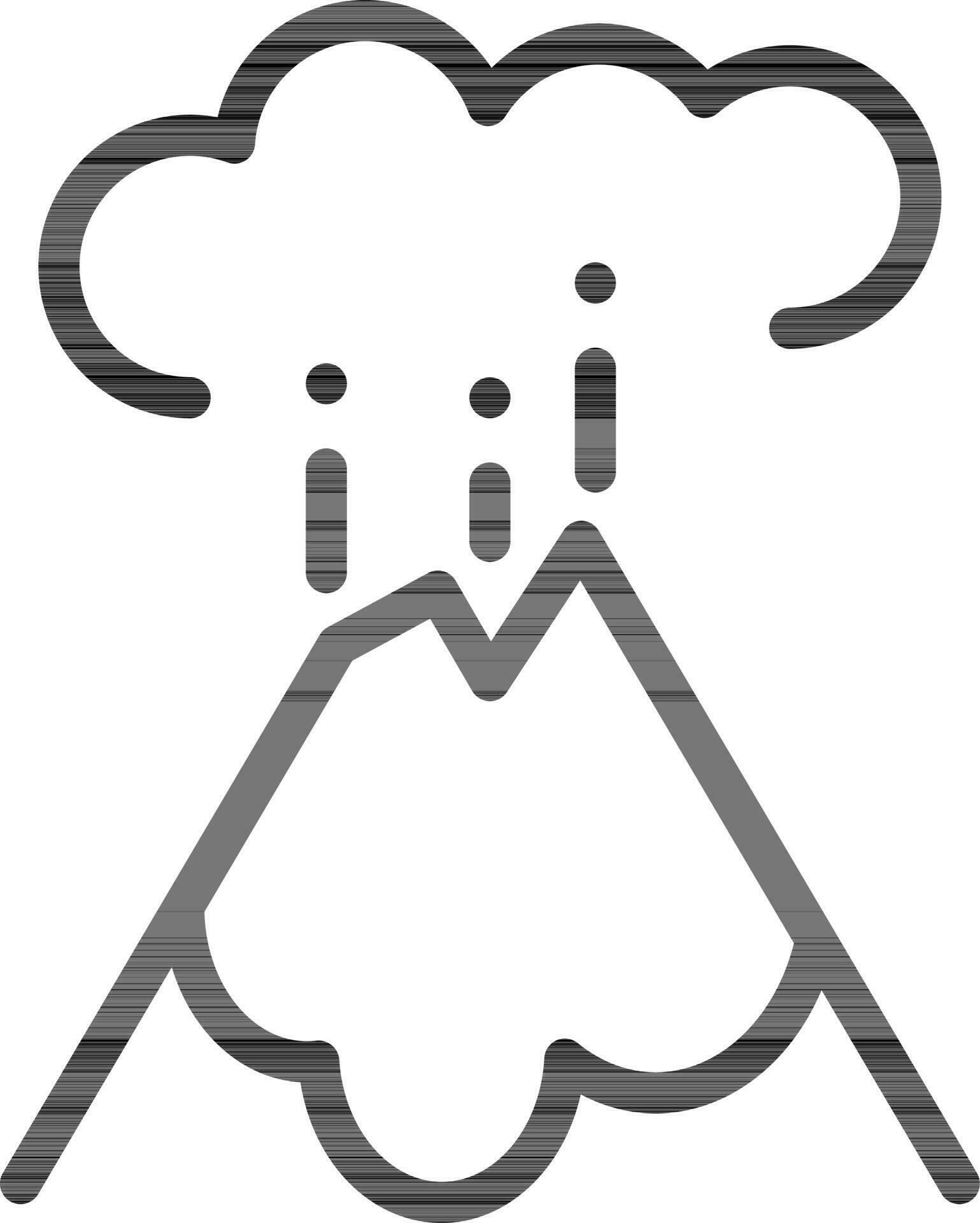 Isolated Volcano Eruption Icon in Thin Line Art. 24464559 Vector Art at ... Isolated Volcano Eruption Icon in Thin Line Art. 24464559 Vector Art at ...