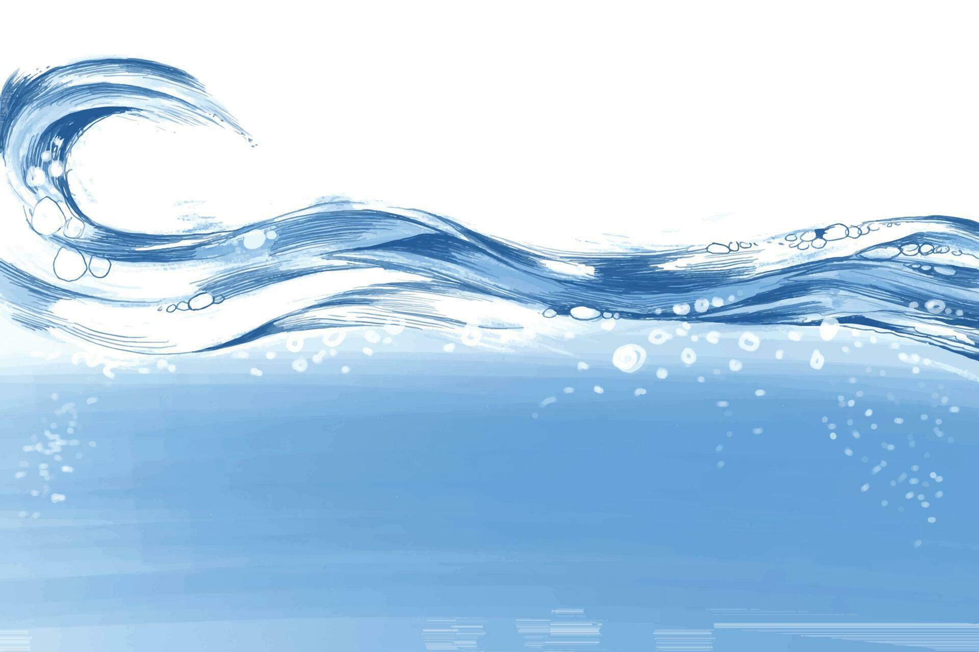 Stylish ocean sea blue wave background 24465013 Vector Art at Vecteezy