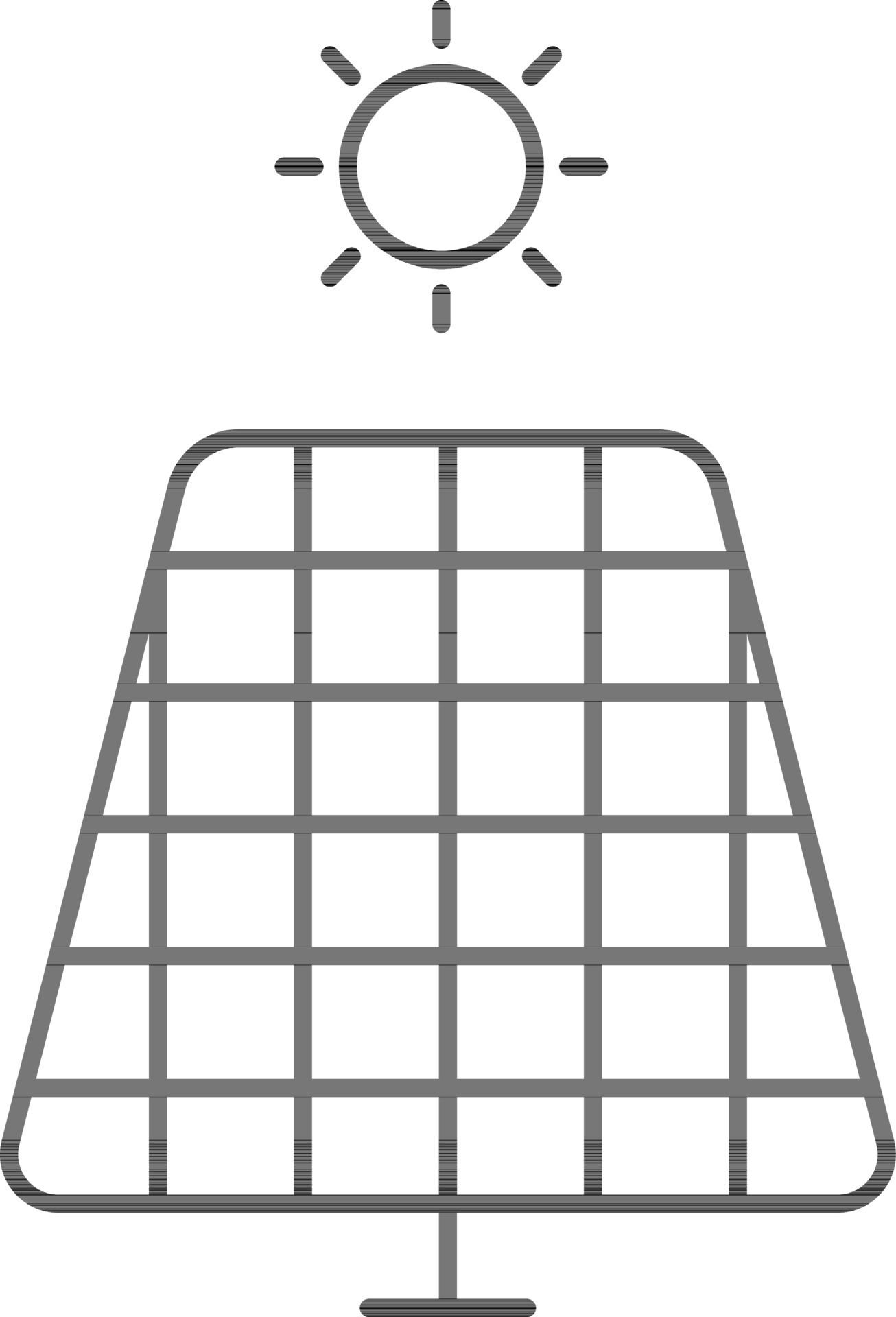 Flat Style Solar Panel Line Art Icon. 24465452 Vector Art at Vecteezy Flat Style Solar Panel Line Art Icon. 24465452 Vector Art at Vecteezy