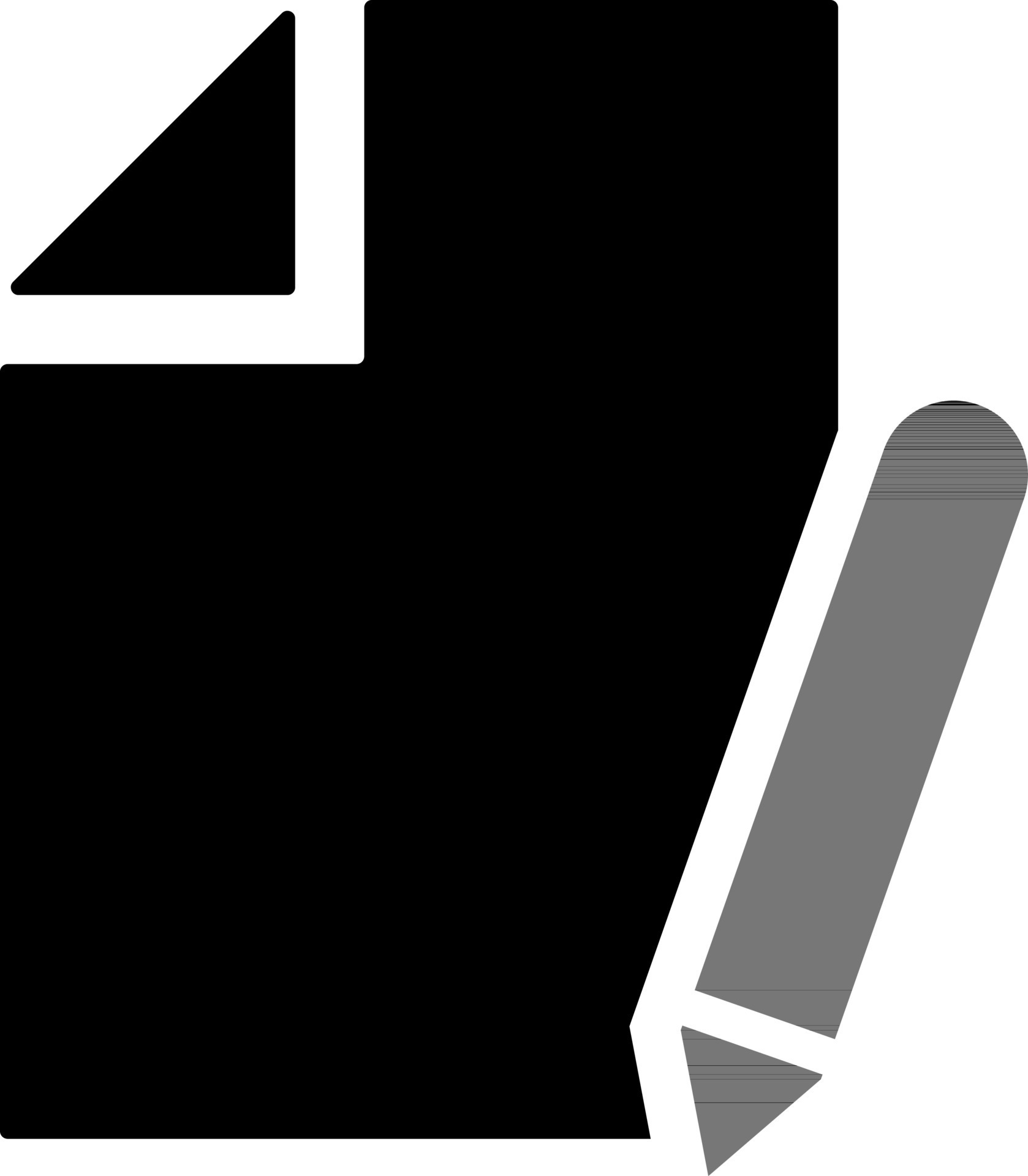 Vector illustration of document icon. 24466343 Vector Art at Vecteezy