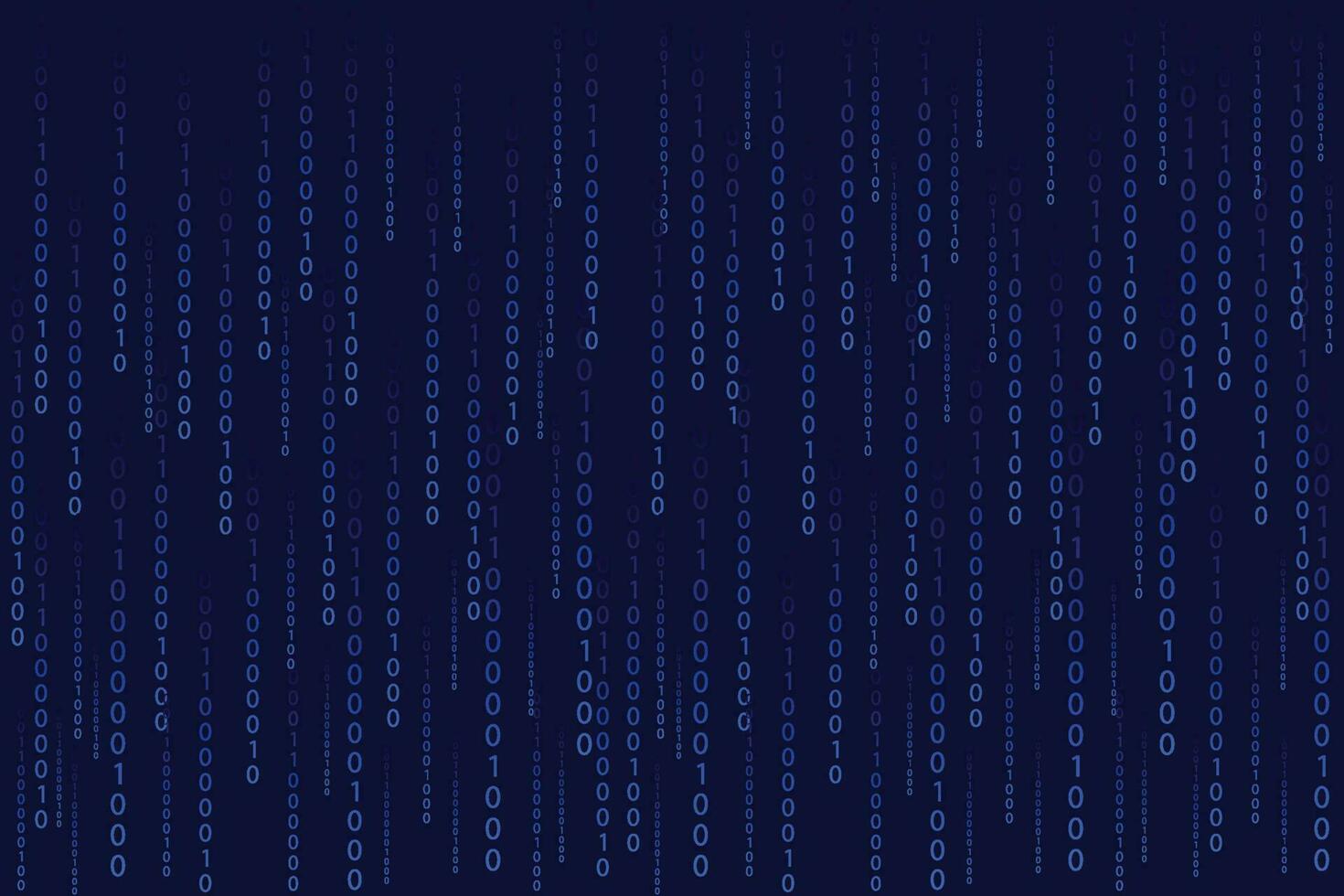Matrix Style Binary Code Digital Number Background Vector 24467971 Vector Art At Vecteezy