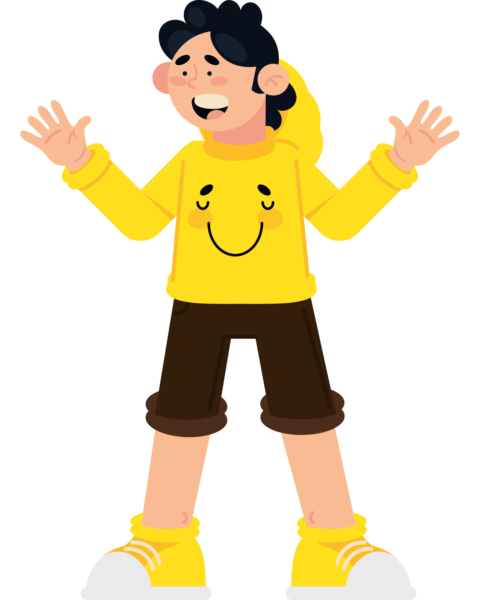 smile young character 24468208 PNG