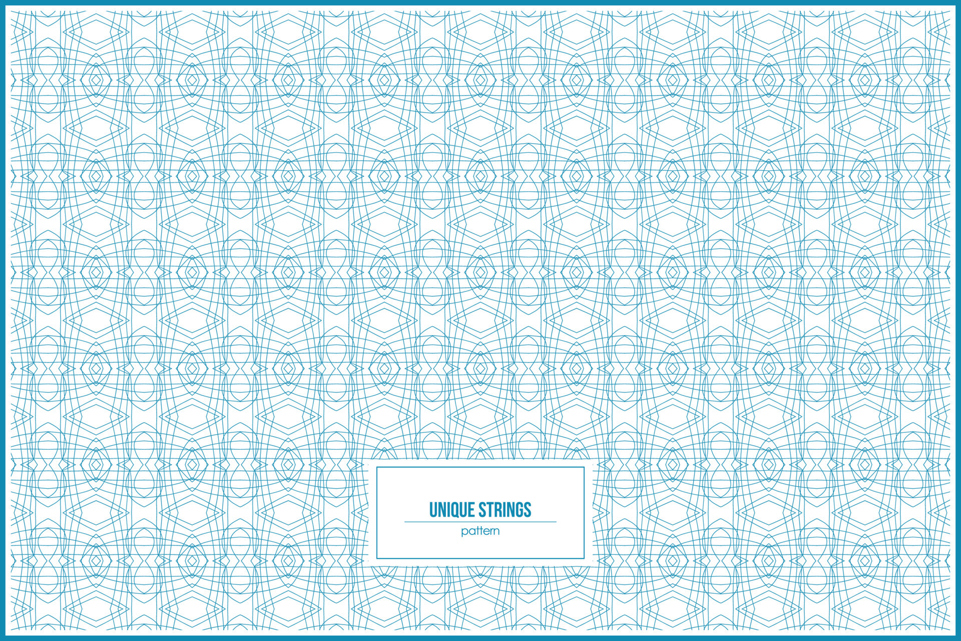 unique strings pattern with endless shape 24469196 Vector Art at Vecteezy