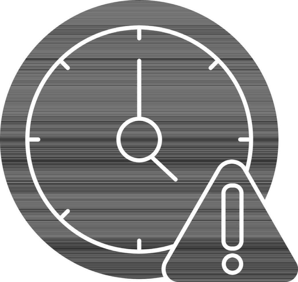 Flat Style Warning Time Glyph Icon. 24470009 Vector Art at Vecteezy Flat Style Warning Time Glyph Icon. 24470009 Vector Art at Vecteezy