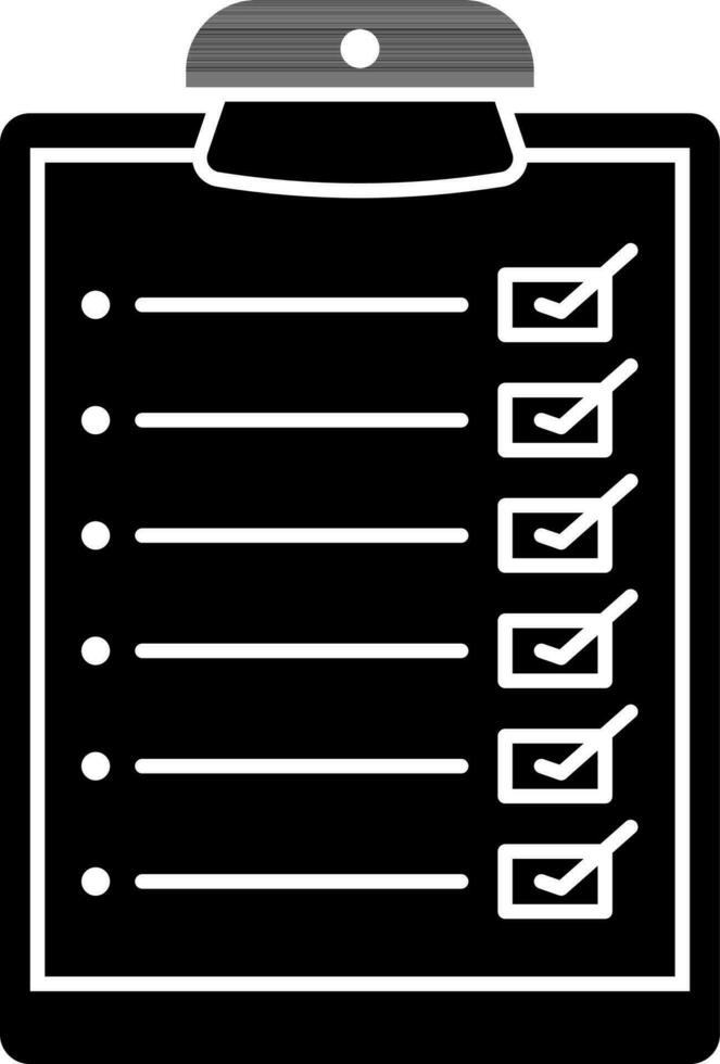 Illustration of checklist icon. 24471170 Vector Art at Vecteezy