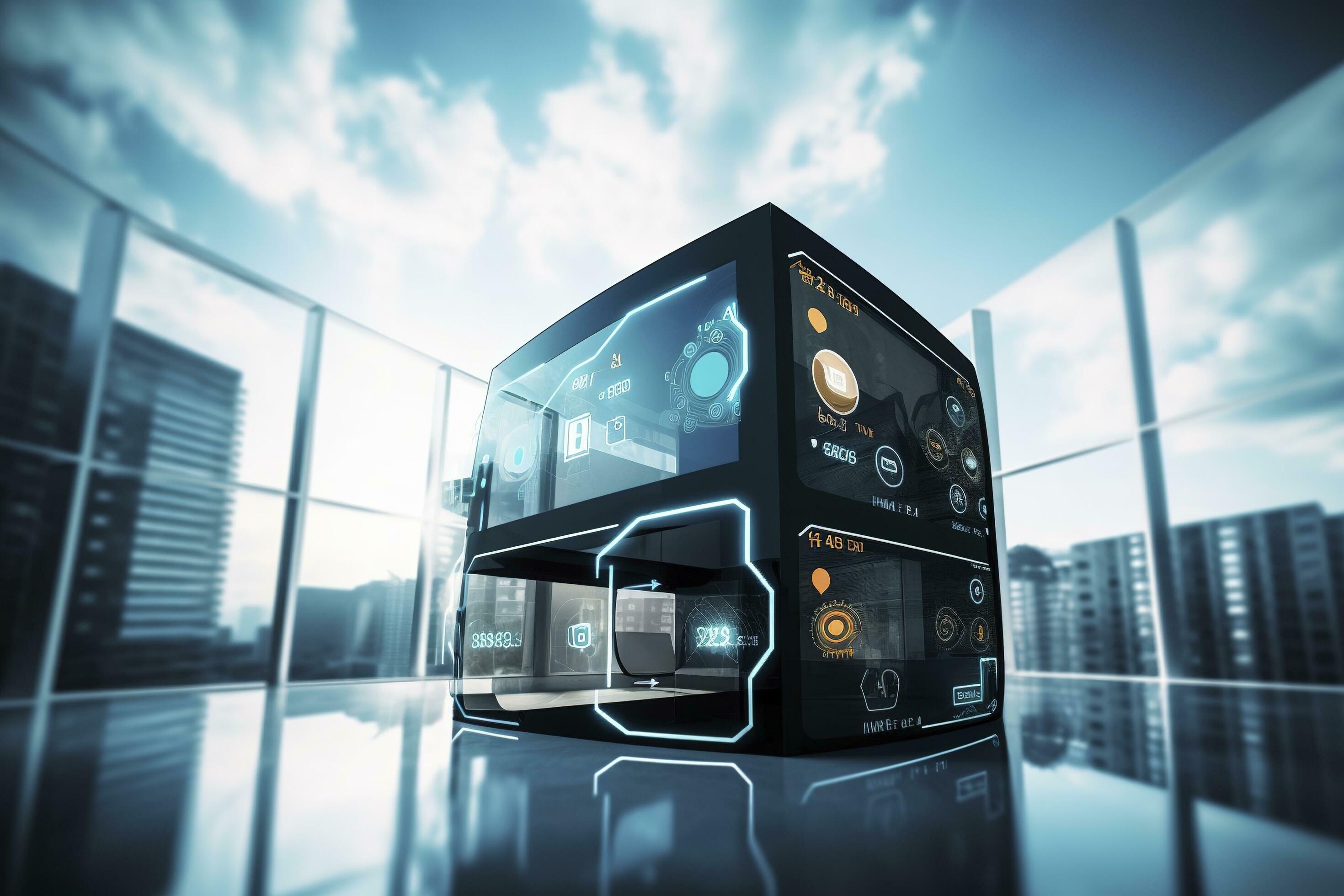 Modern smart home systems of smart building, The smart home is isolated ... Modern smart home systems of smart building, The smart home is isolated ...
