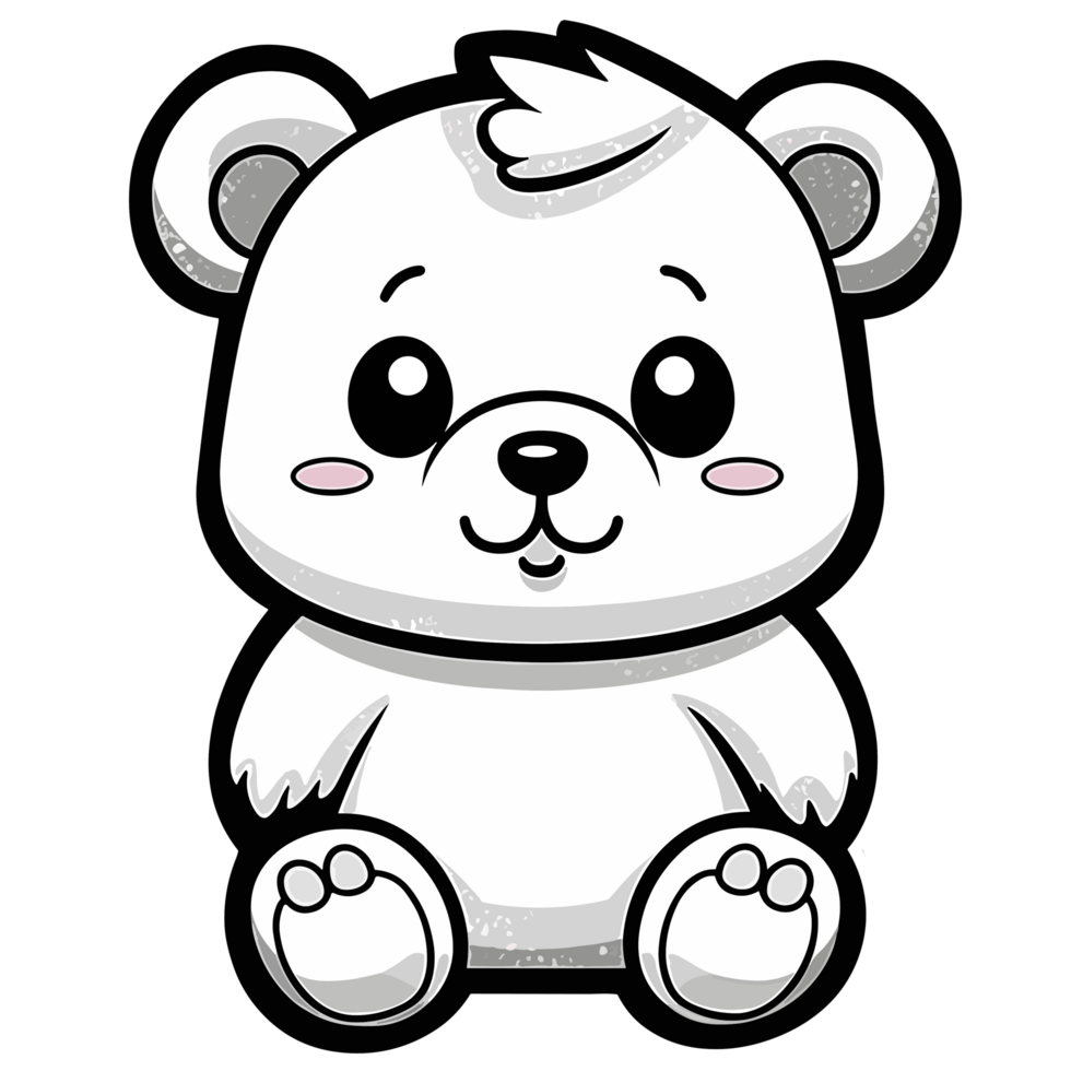 Cute Little Teddy Bear 24477623 Png