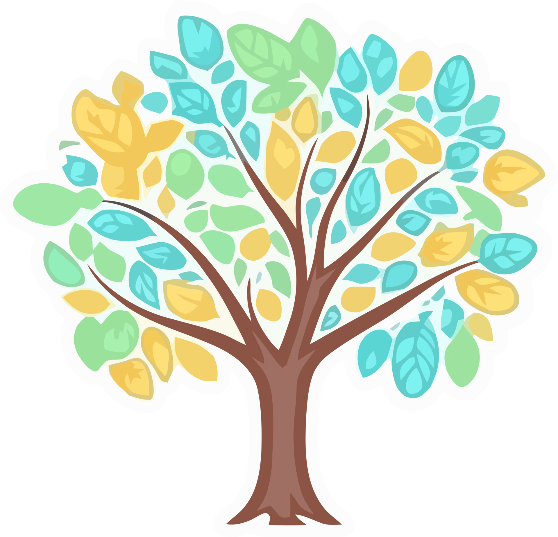 Whimsical Tree, Colorful Cartoon Illustration 24478221 PNG Whimsical Tree, Colorful Cartoon Illustration 24478221 PNG