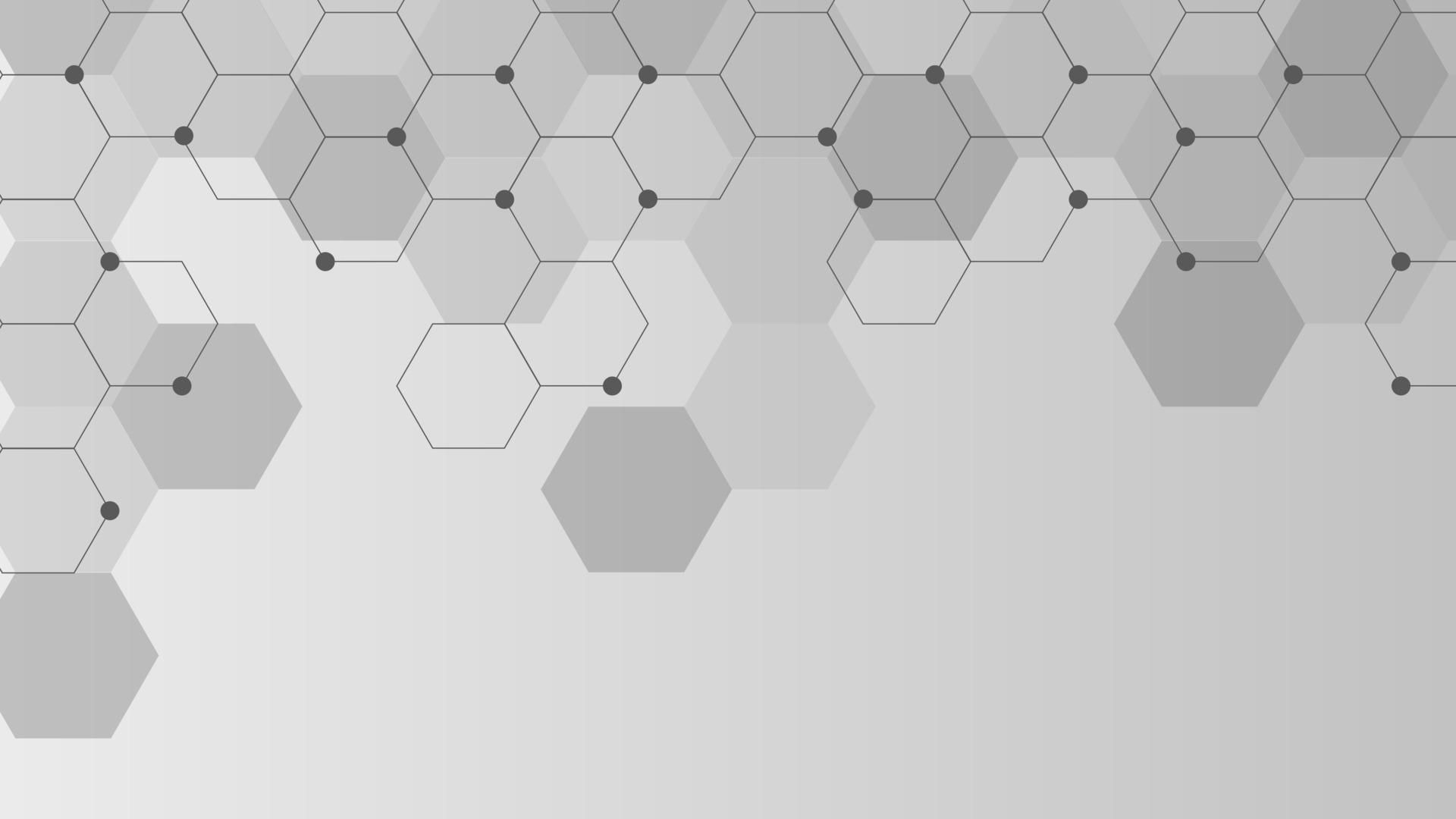 Abstract geometric shapes and hexagon pattern background for medicine, chemistry, science and ...