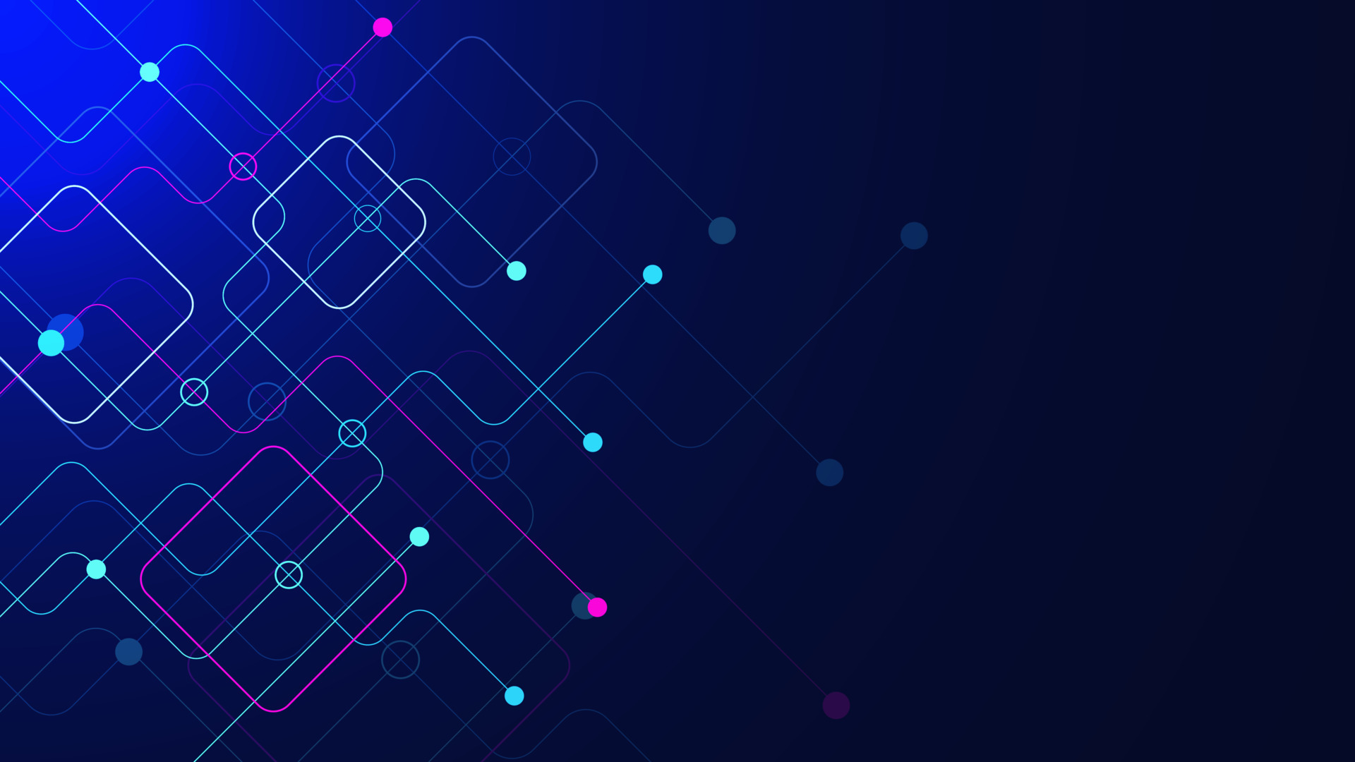 Abstract Digital Geometric Digital Connecting Dots And Lines Big Data Visualization Network