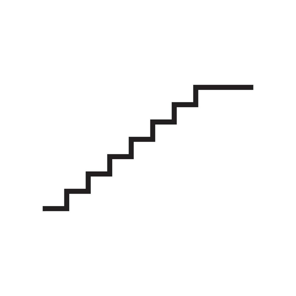 stairs icon vector 24478495 Vector Art at Vecteezy