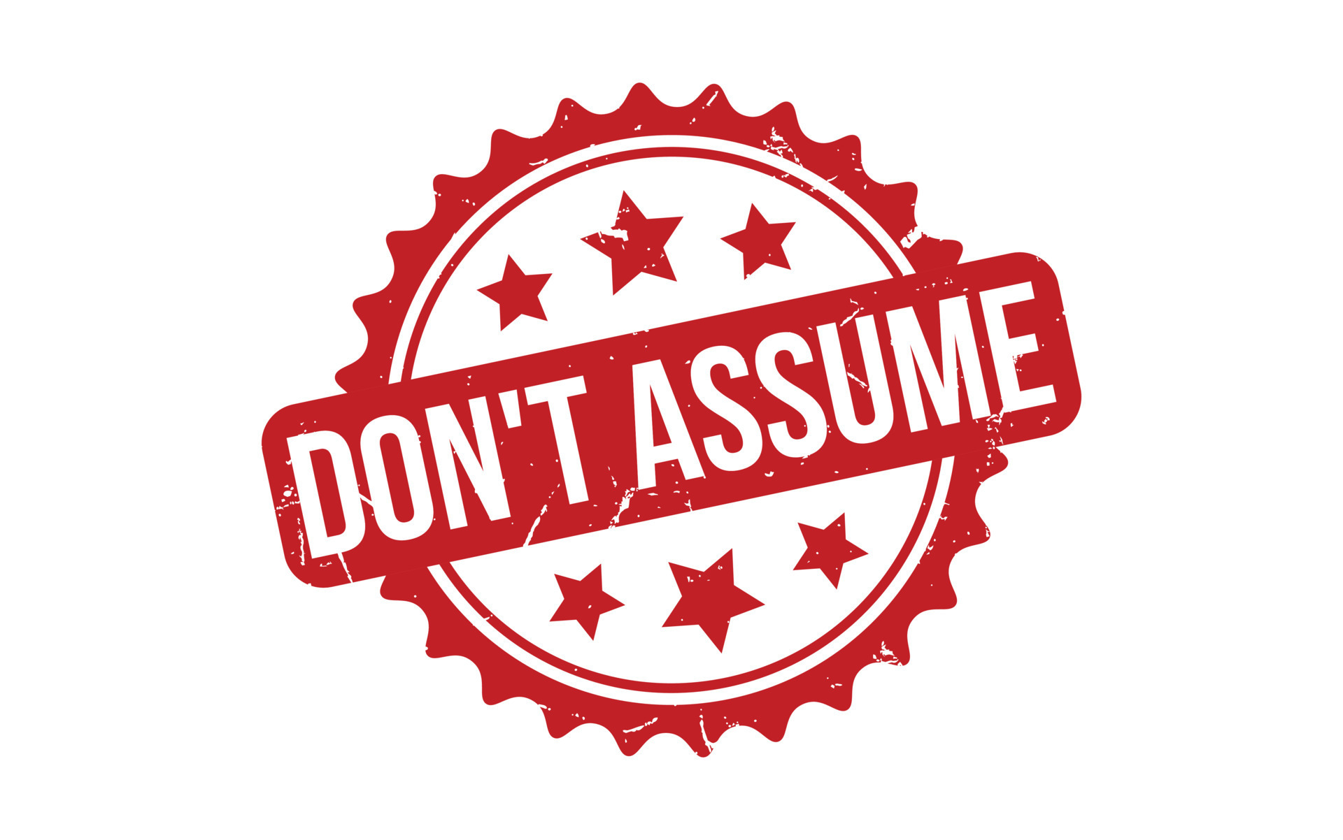 Dont Assume rubber stamp seal vector 24485646 Vector Art at Vecteezy Dont Assume rubber stamp seal vector 24485646 Vector Art at Vecteezy