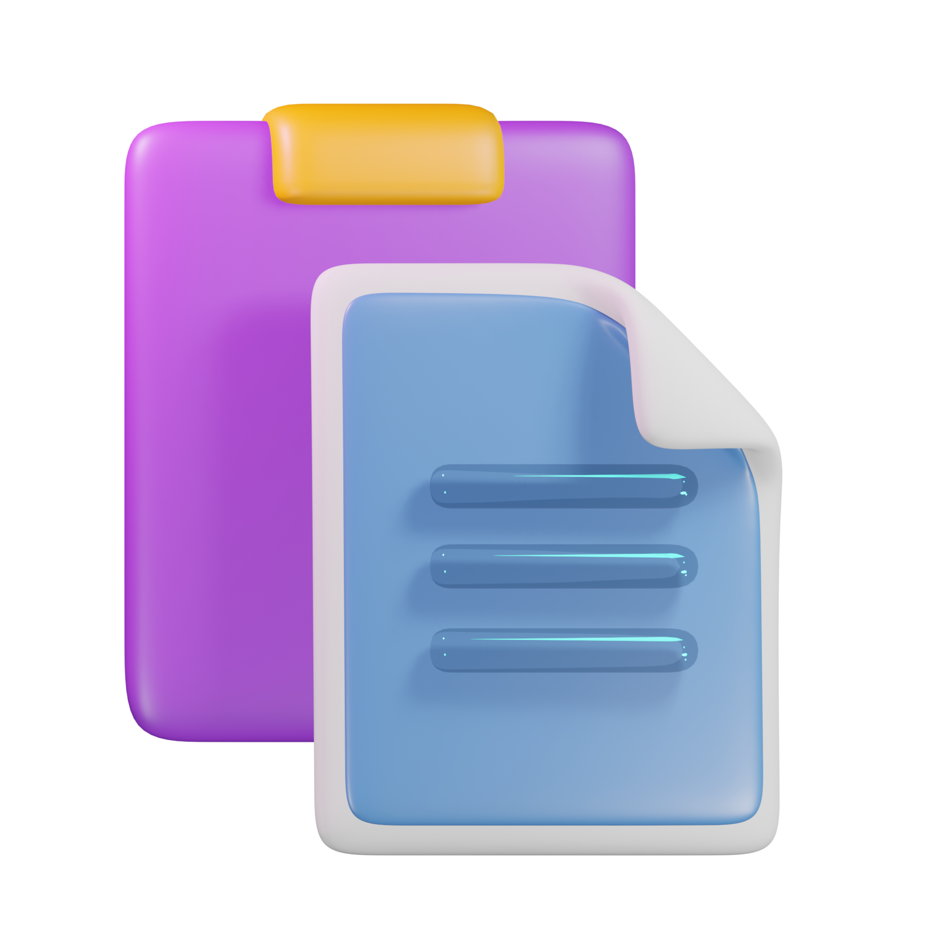 Paste file 3d render cute icon illustration folder file format 24485789 PNG Paste file 3d render cute icon illustration folder file format 24485789 PNG