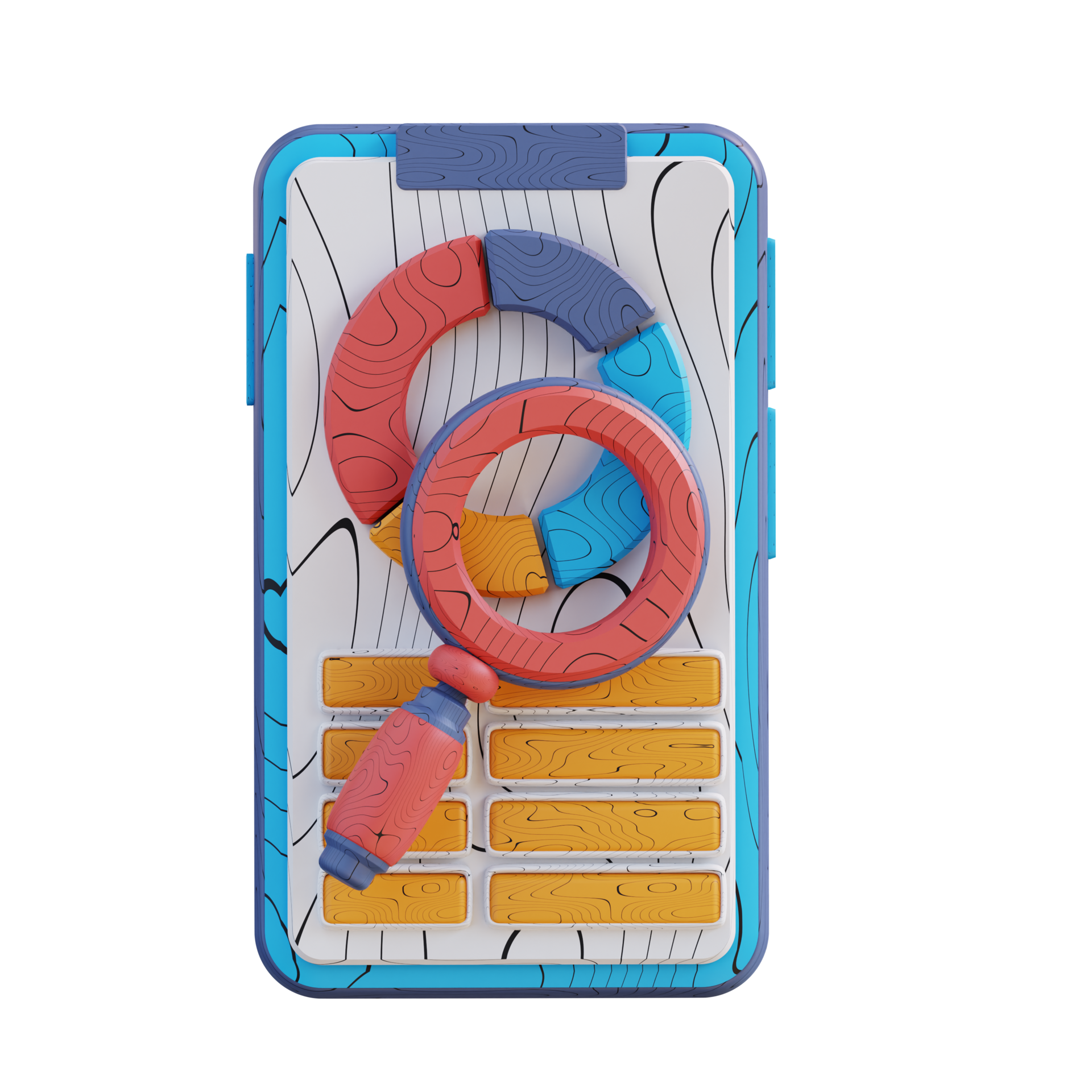 3d Illustration Mobile Business Graph Analysis 24486573 PNG 3d-illustration-mobile-business-graph-analysis-24486573-png