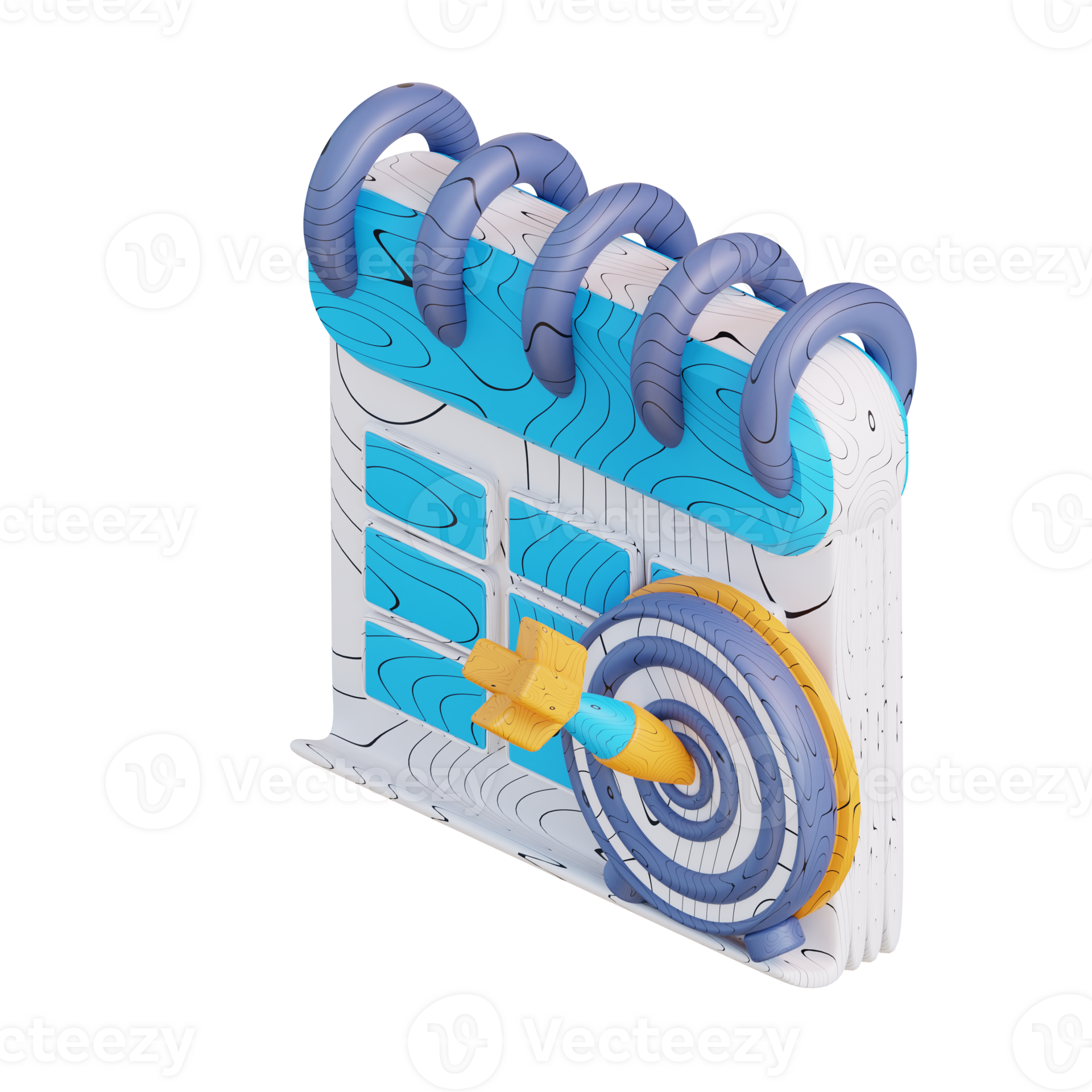 3d illustration target calendar 24486687 PNG 3d illustration target calendar 24486687 PNG