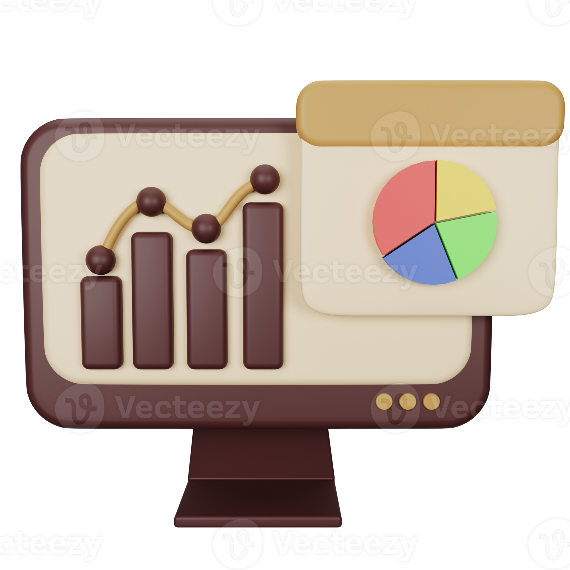 3d Icon Illustration Seo Analysis 24487001 Png