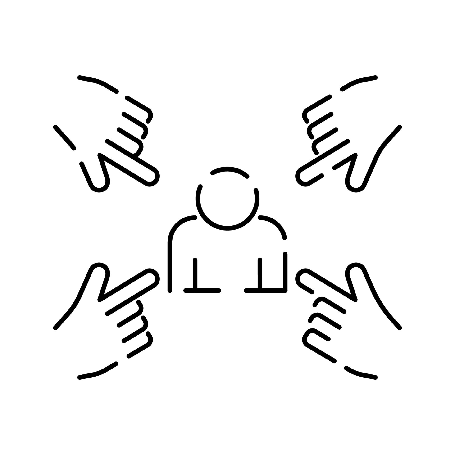 No Bullying Black And White