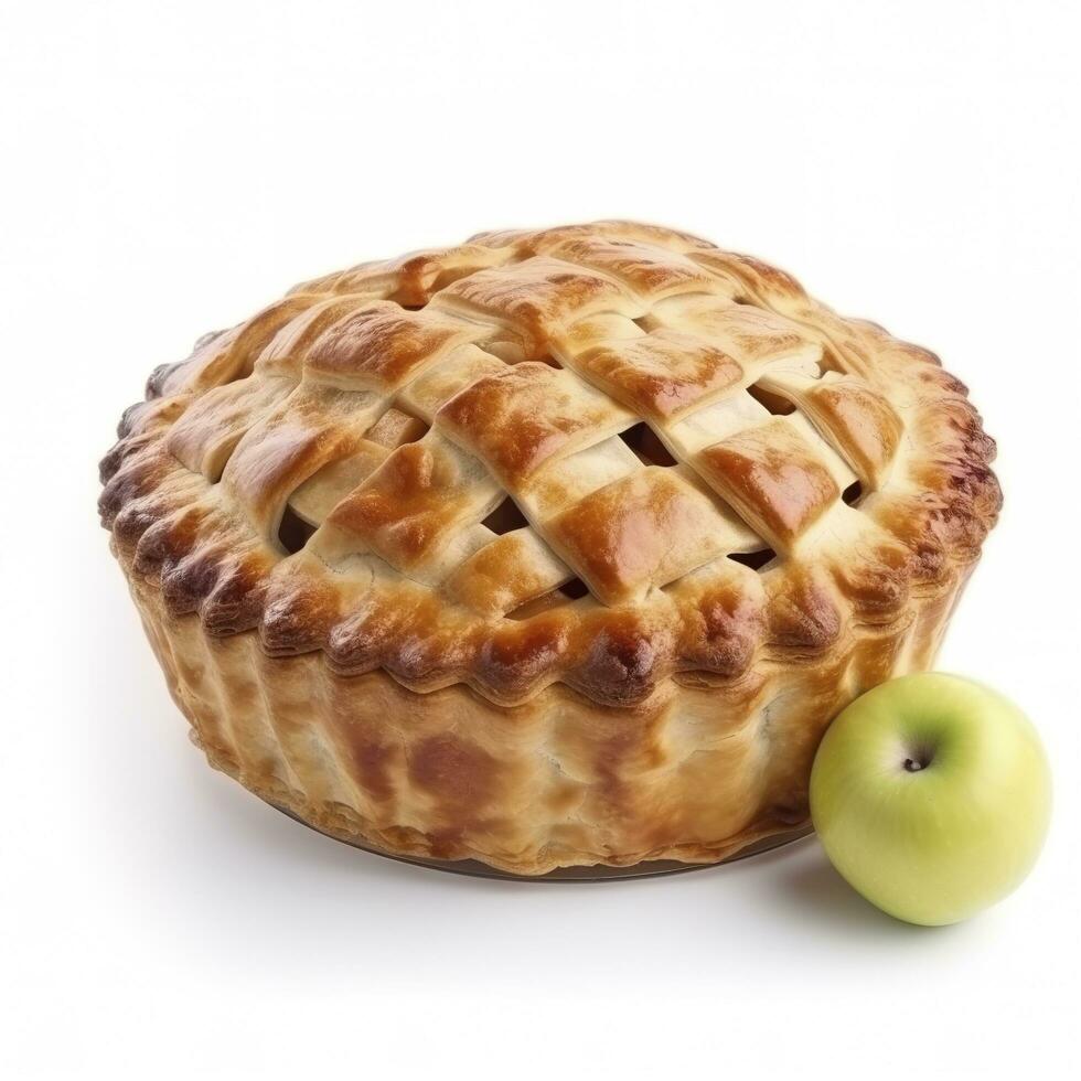 Tasty apple pie isolated on white background, generate ai 24495835 ... Tasty apple pie isolated on white background, generate ai 24495835 ...