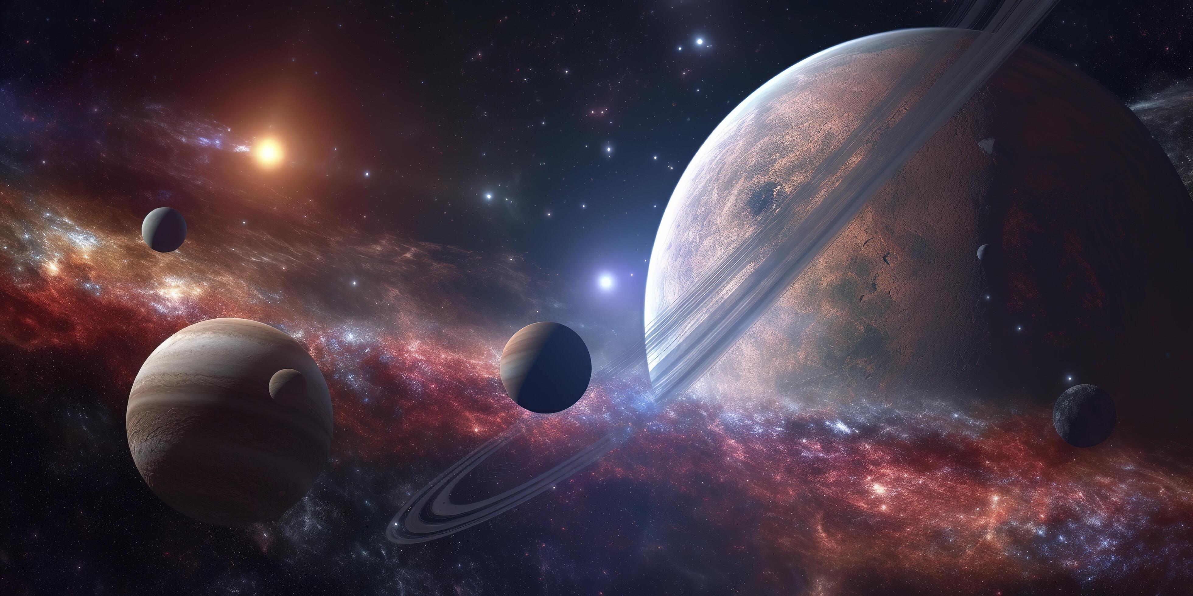 Universe Planets Wallpaper