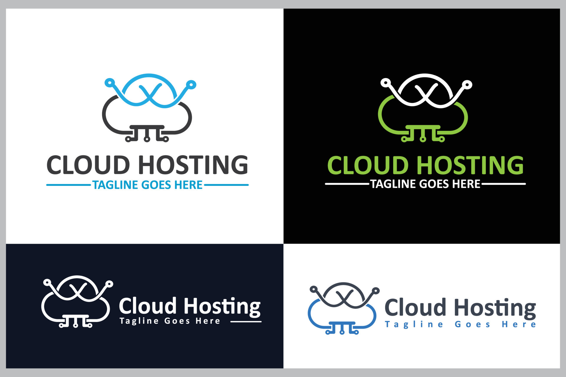 Cloud Hosting Logo Design Template 24498641 Vector Art at Vecteezy Cloud Hosting Logo Design Template 24498641 Vector Art at Vecteezy